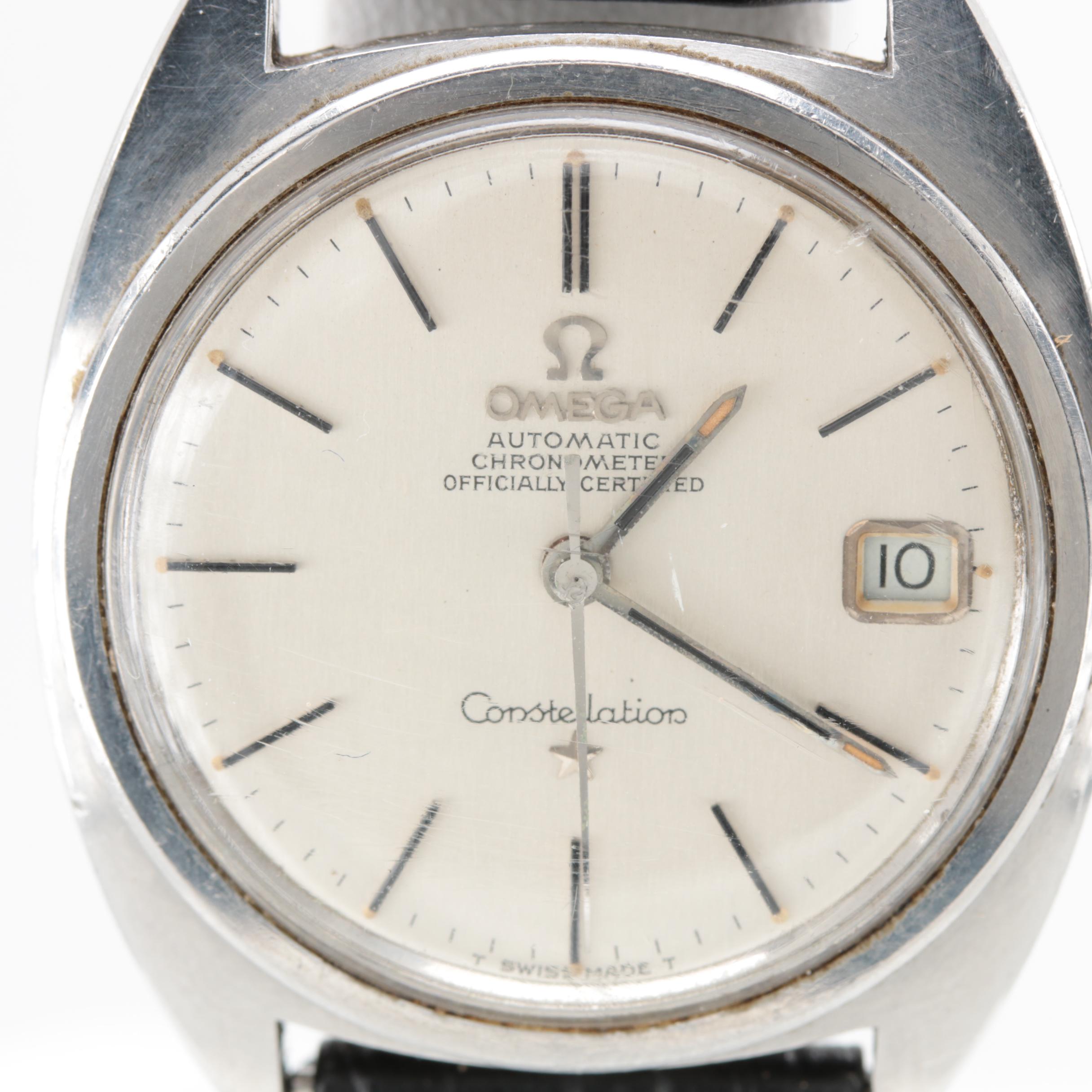 Omega Swiss Made Stainless Steel Wristwatch | EBTH