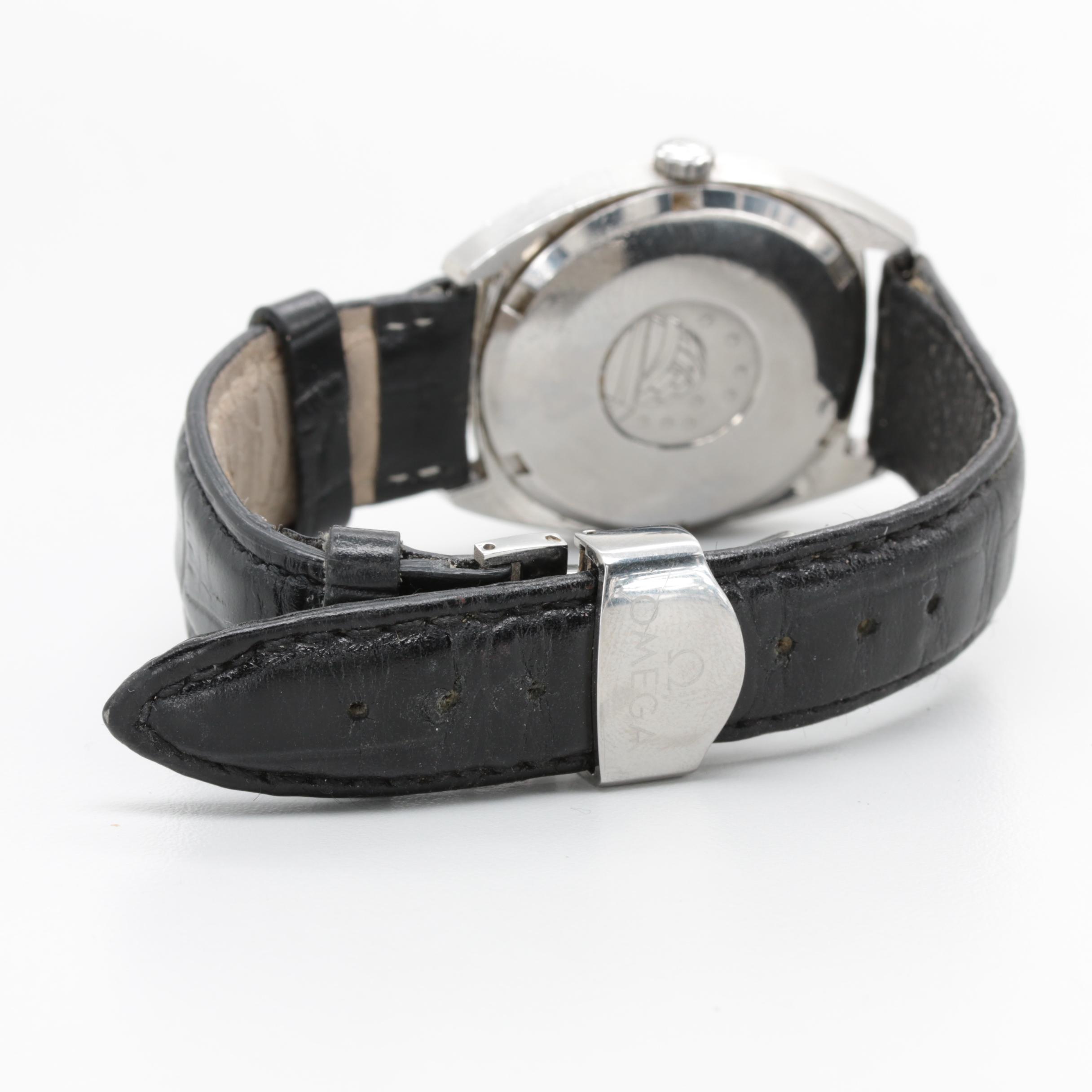 Omega Swiss Made Stainless Steel Wristwatch | EBTH