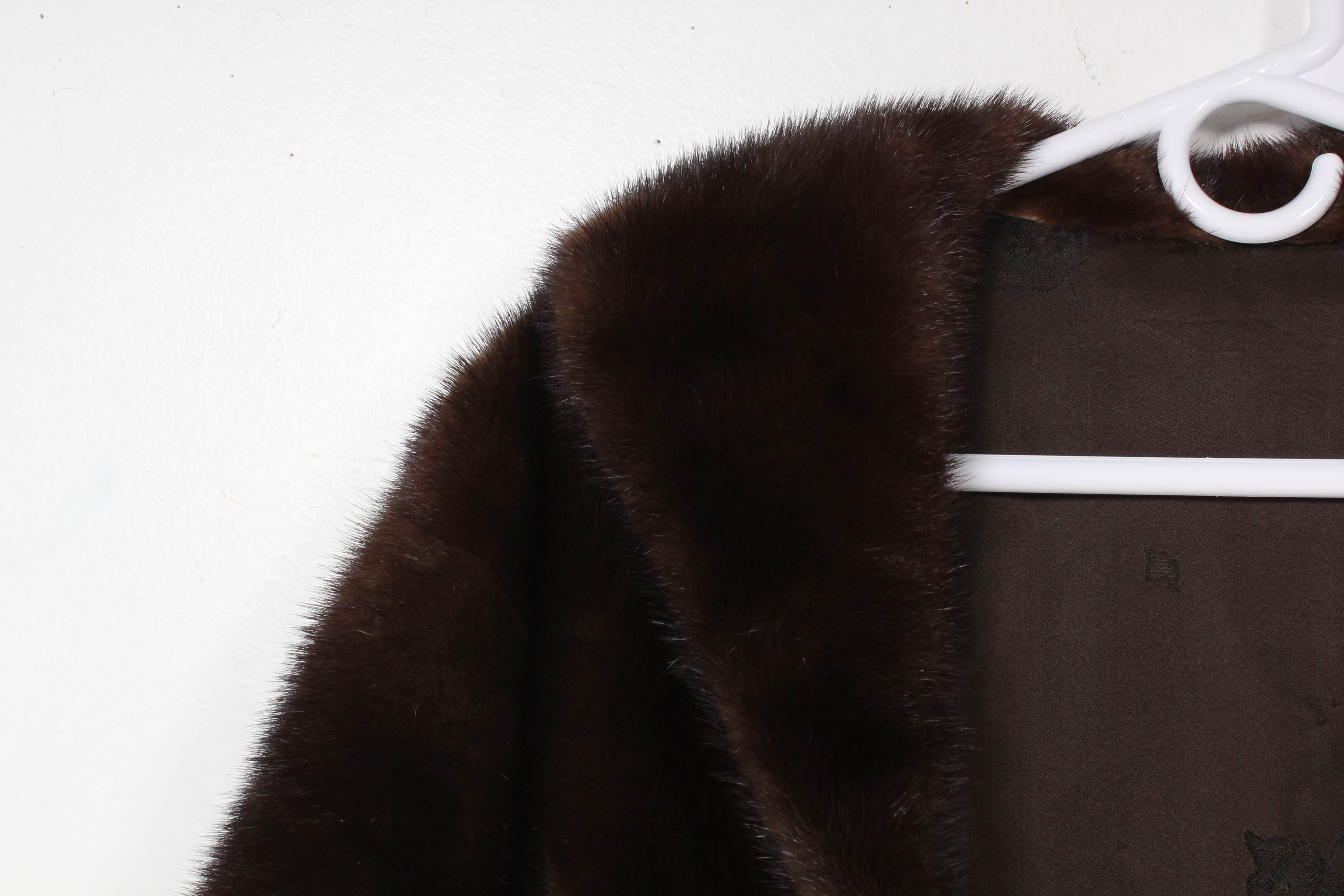 Vintage Mahogany Mink Fur Stole | EBTH