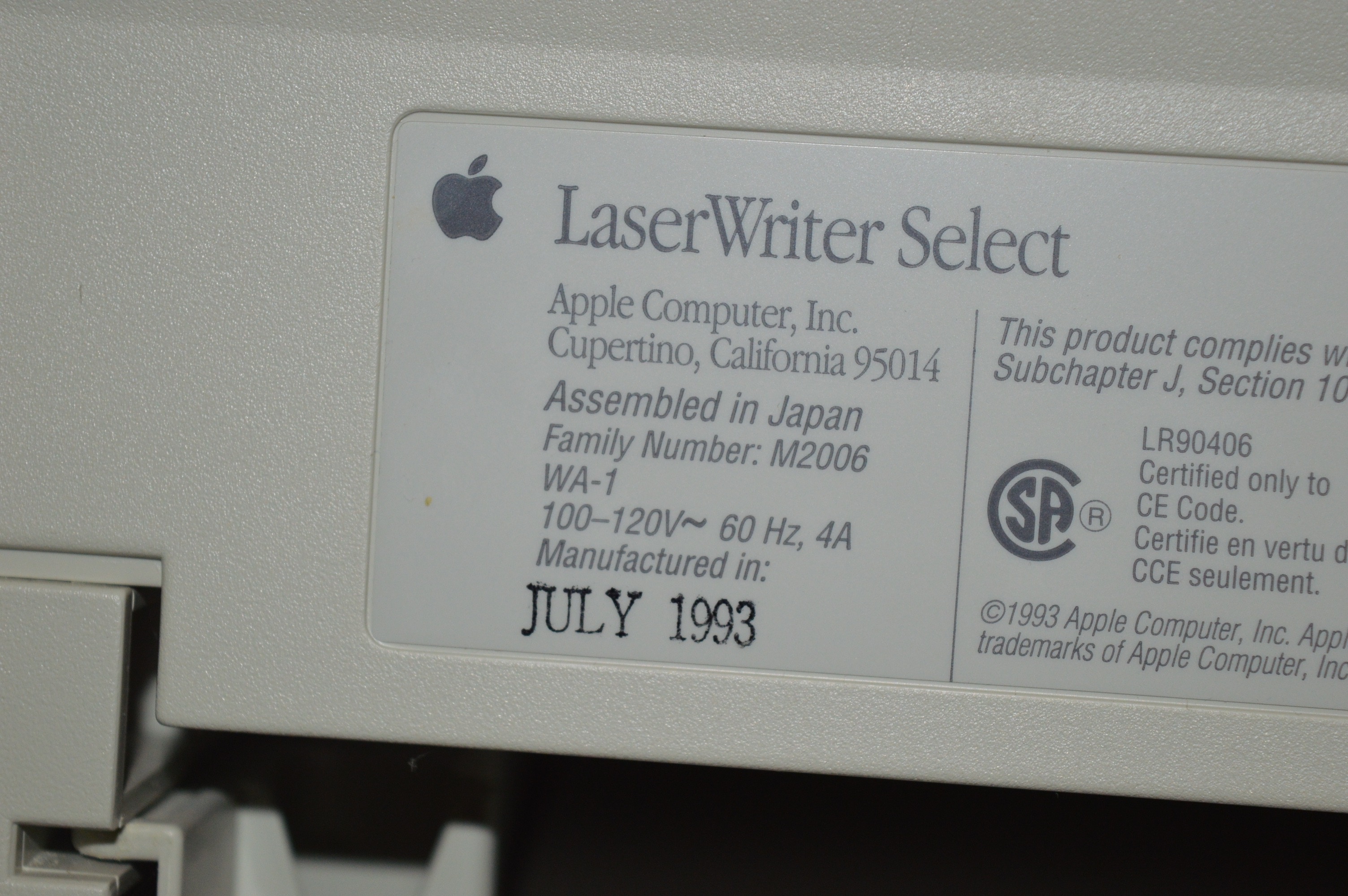 Vintage Apple Macintosh Quadra 650 Computer with Color Monitor and ...