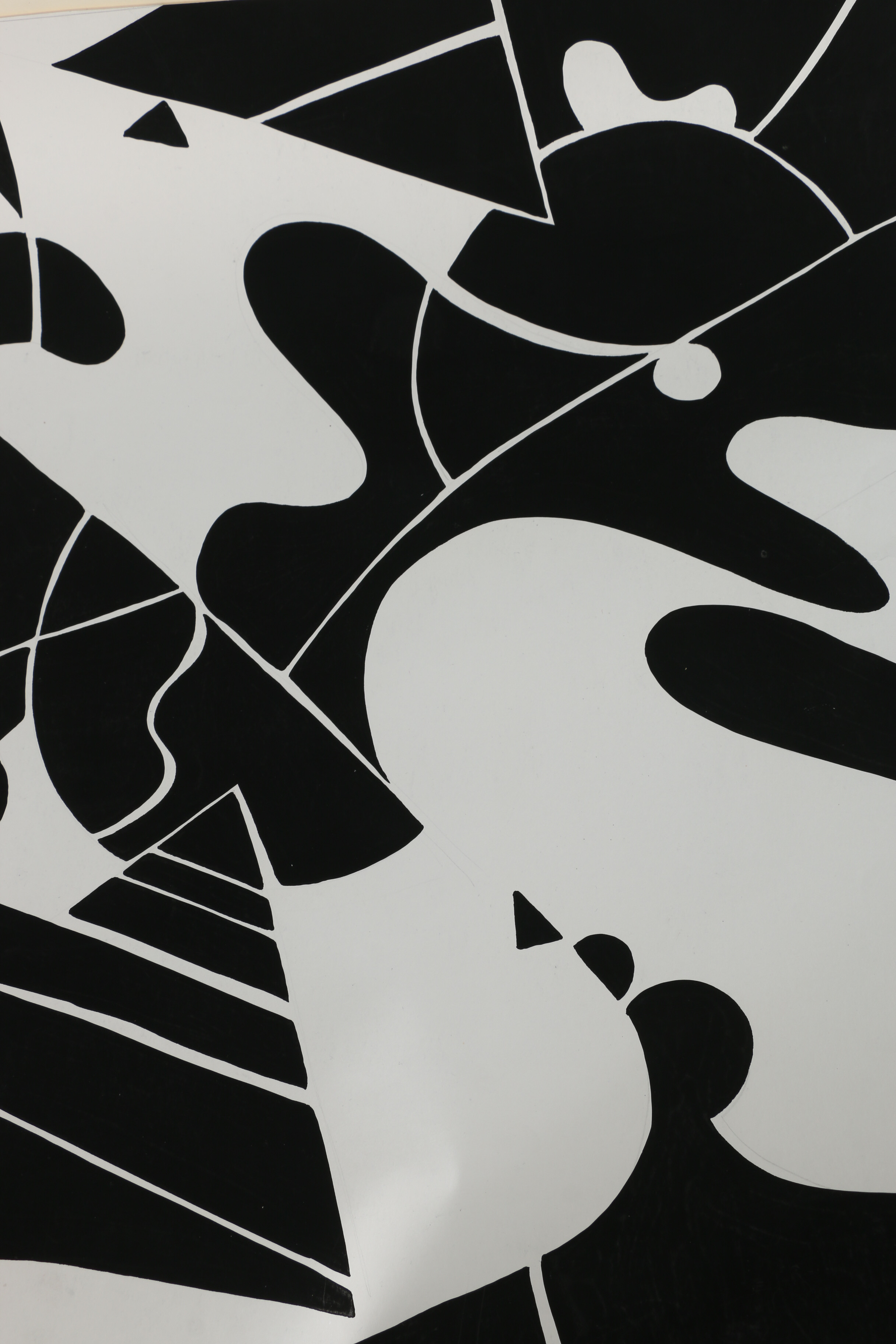 Vintage Painted Textile Design Proofs | EBTH