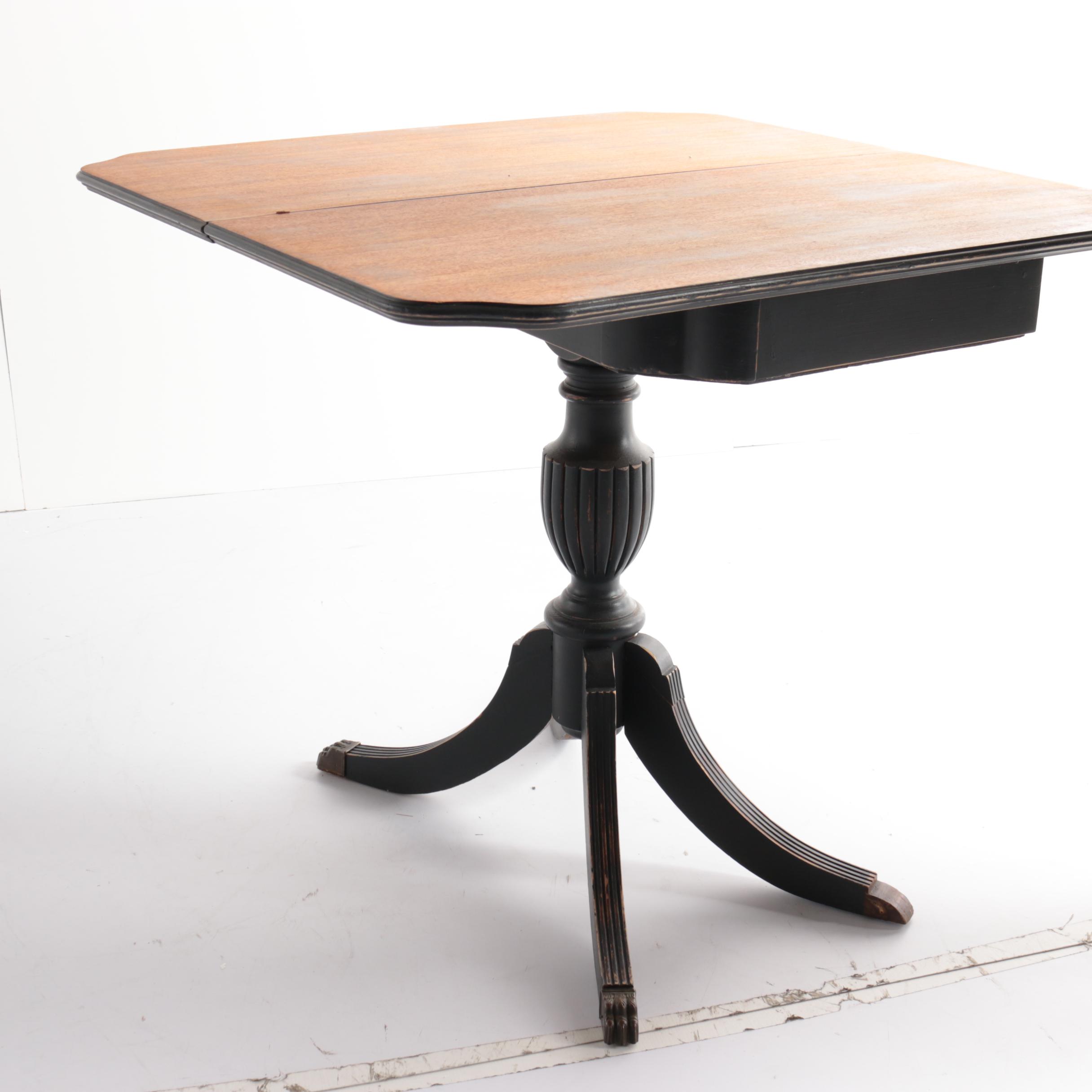 Vintage Federal Style Game Table | EBTH