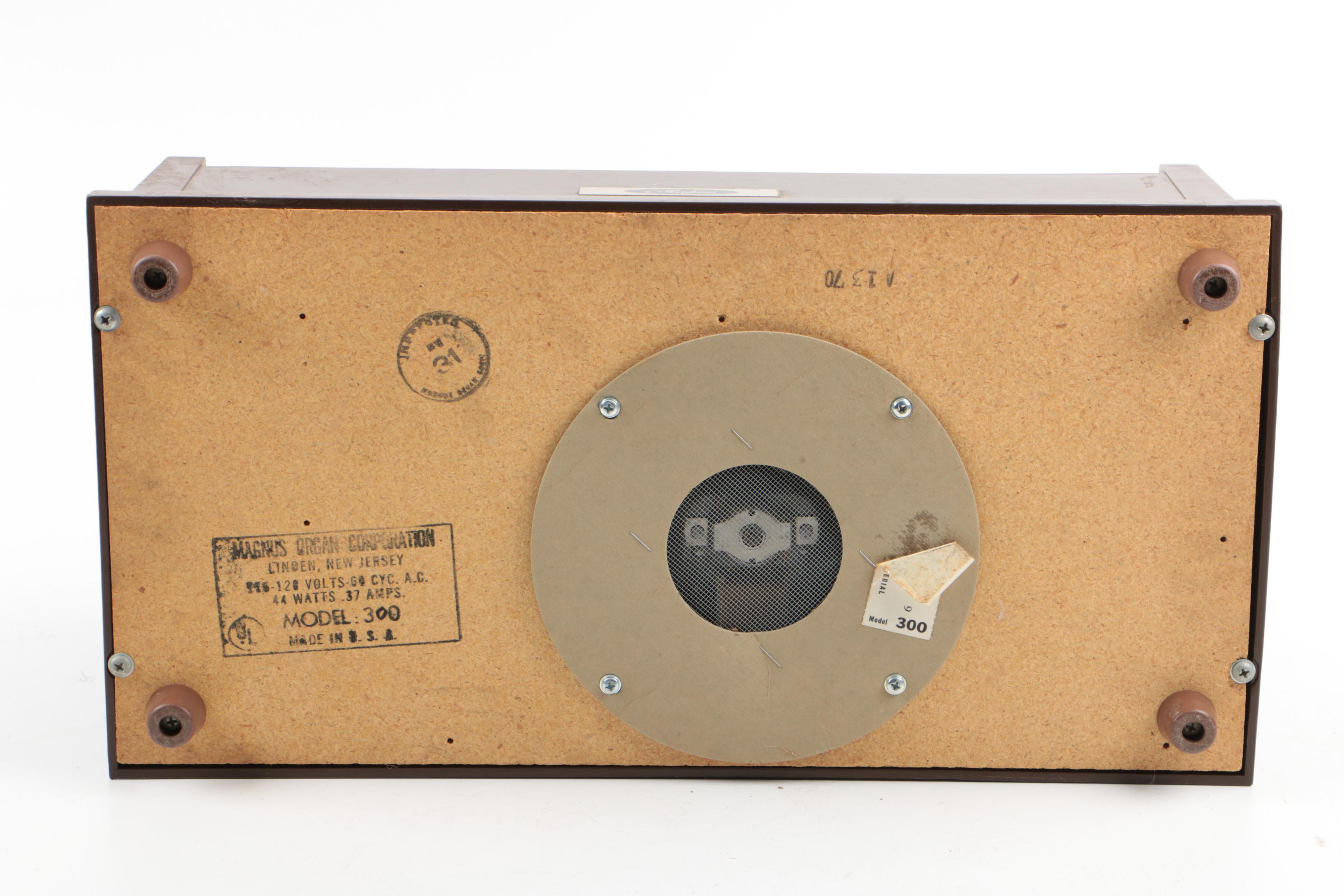 Vintage Magnus Table Top Electric Chord Toy Organ | EBTH