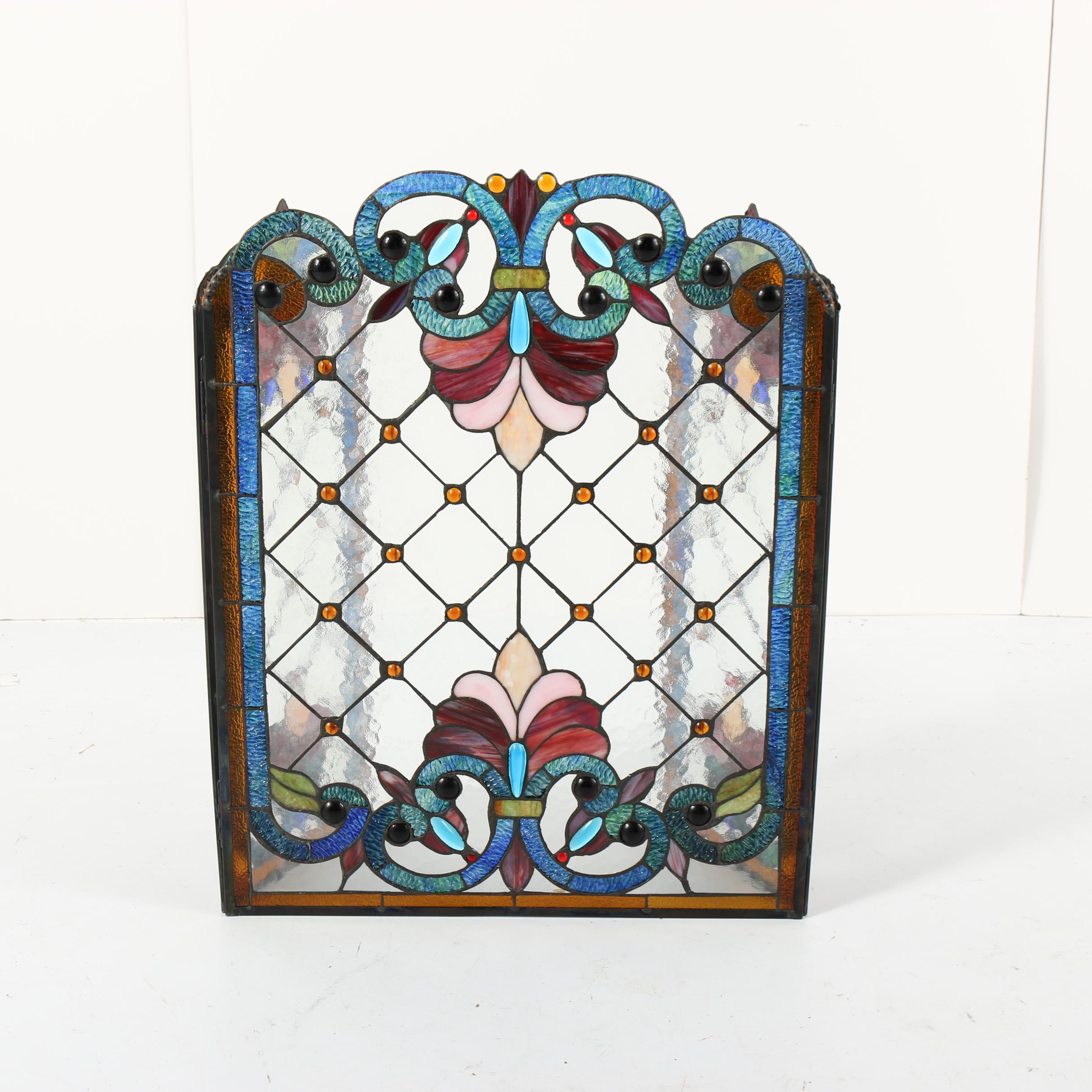 Stained Glass Folding Screen | EBTH