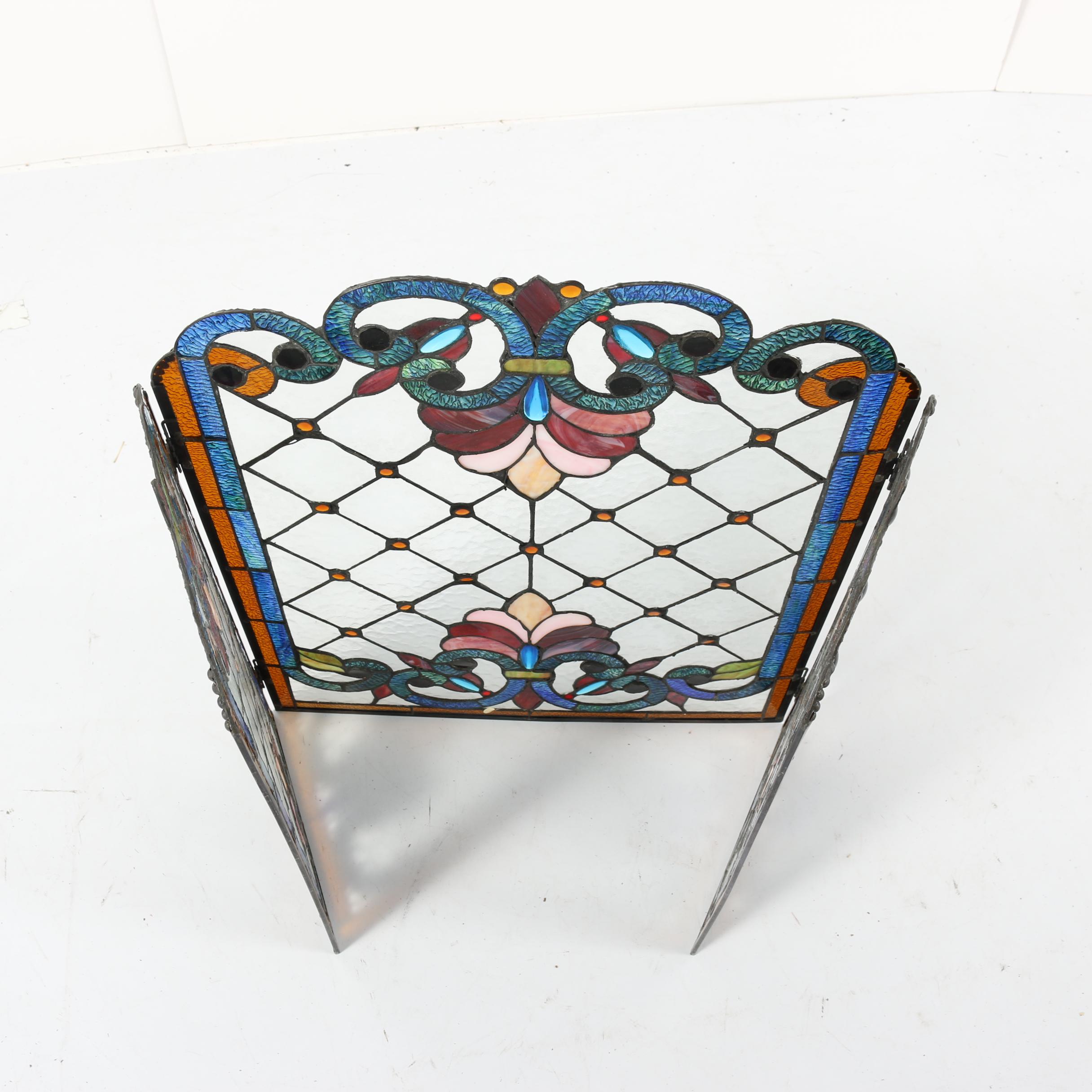 Stained Glass Folding Screen | EBTH