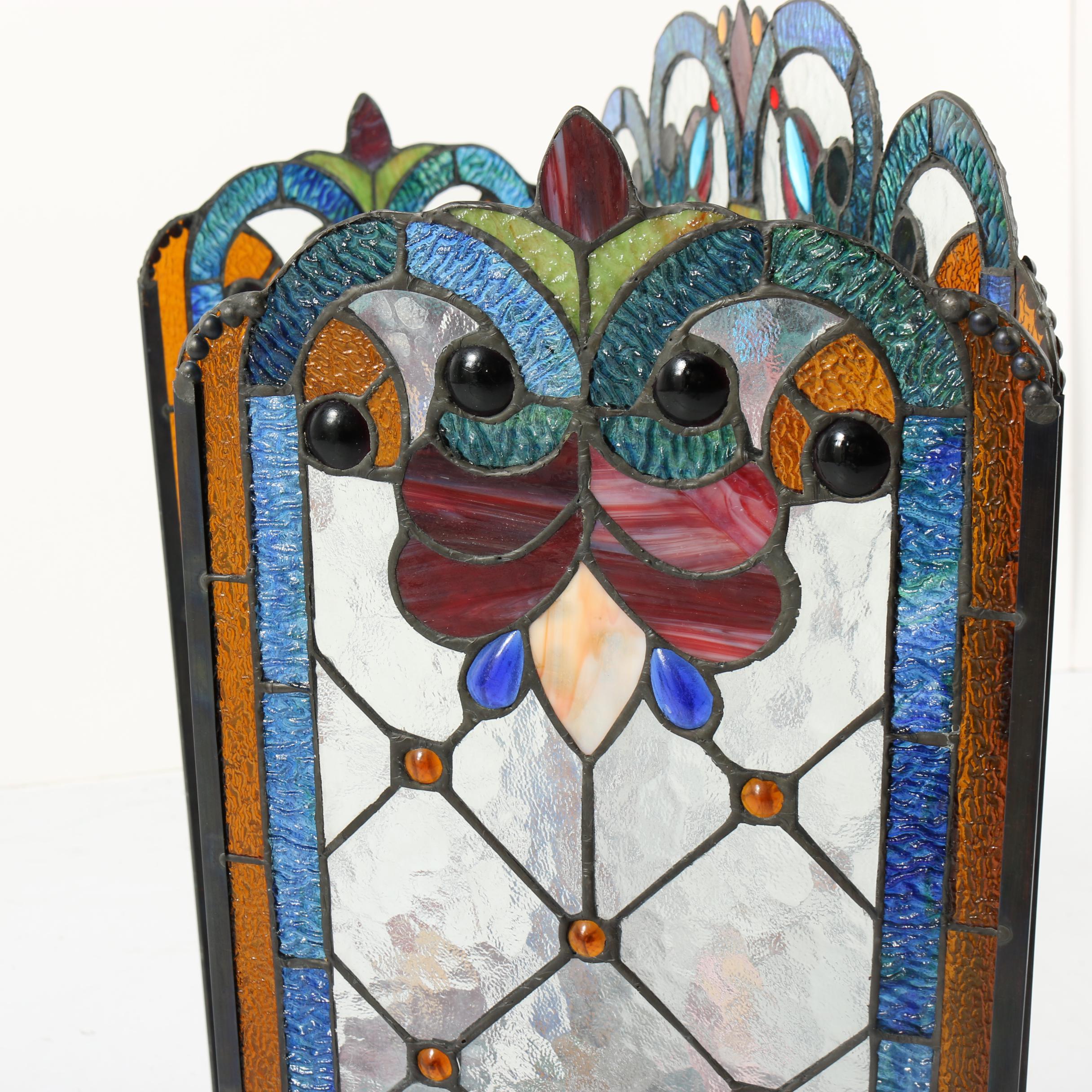 Stained Glass Folding Screen | EBTH