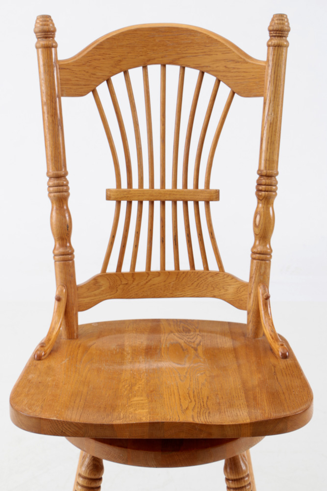 Oak Counter Height Dinette Set | EBTH