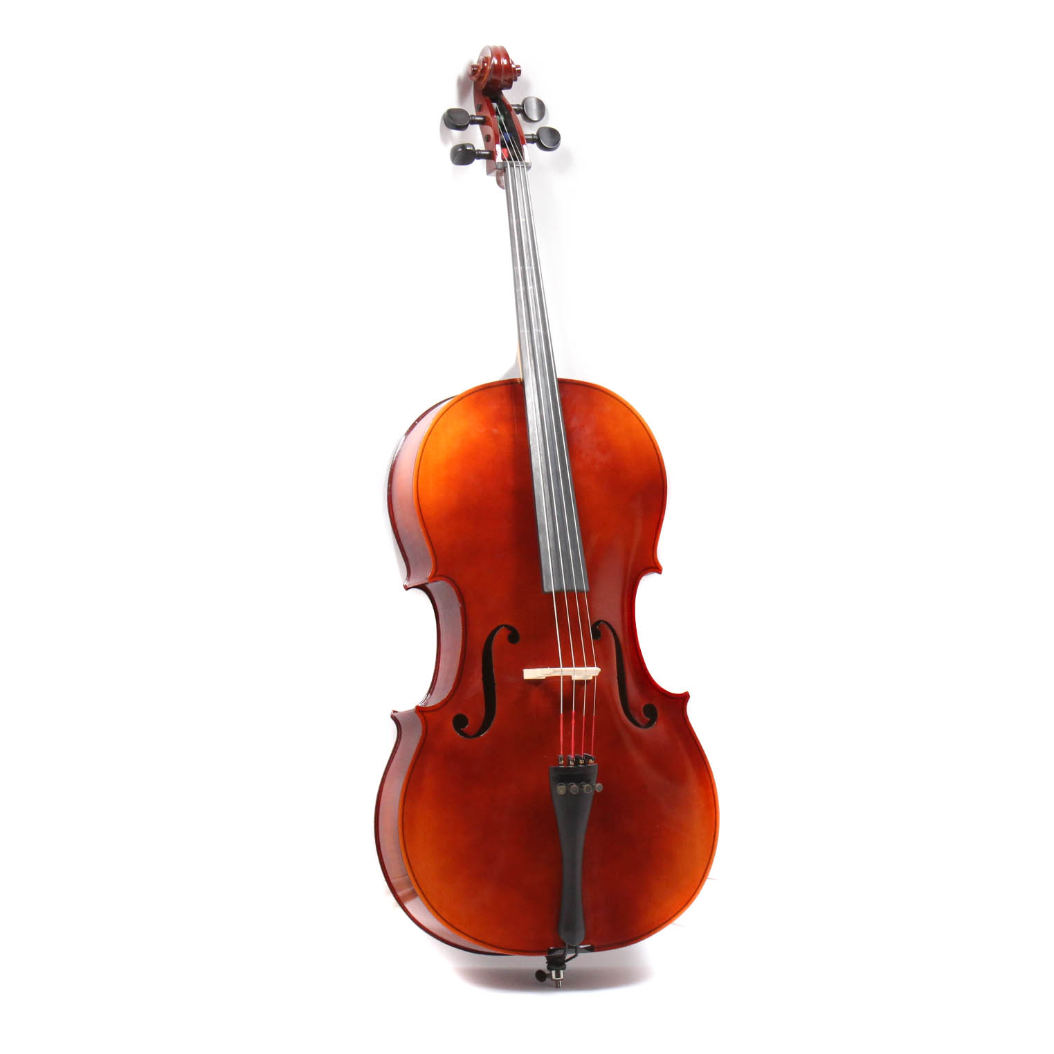 Wenzel Kohler Maple Wood Cello with Case and Bow | EBTH