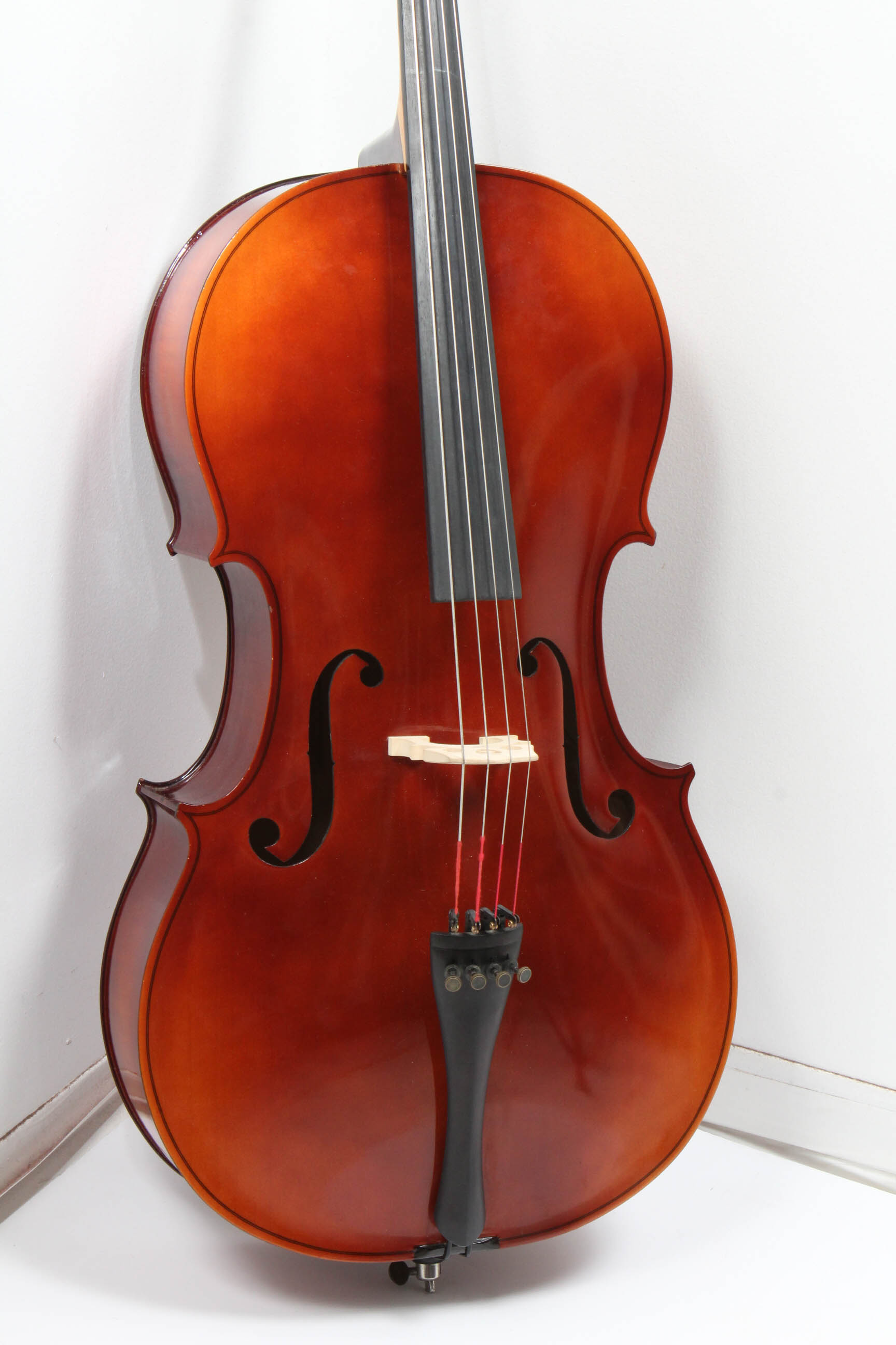 Wenzel Kohler Maple Wood Cello with Case and Bow | EBTH