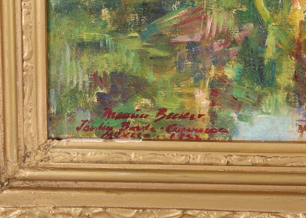 Maurice Becker Oil Painting on Canvas | EBTH