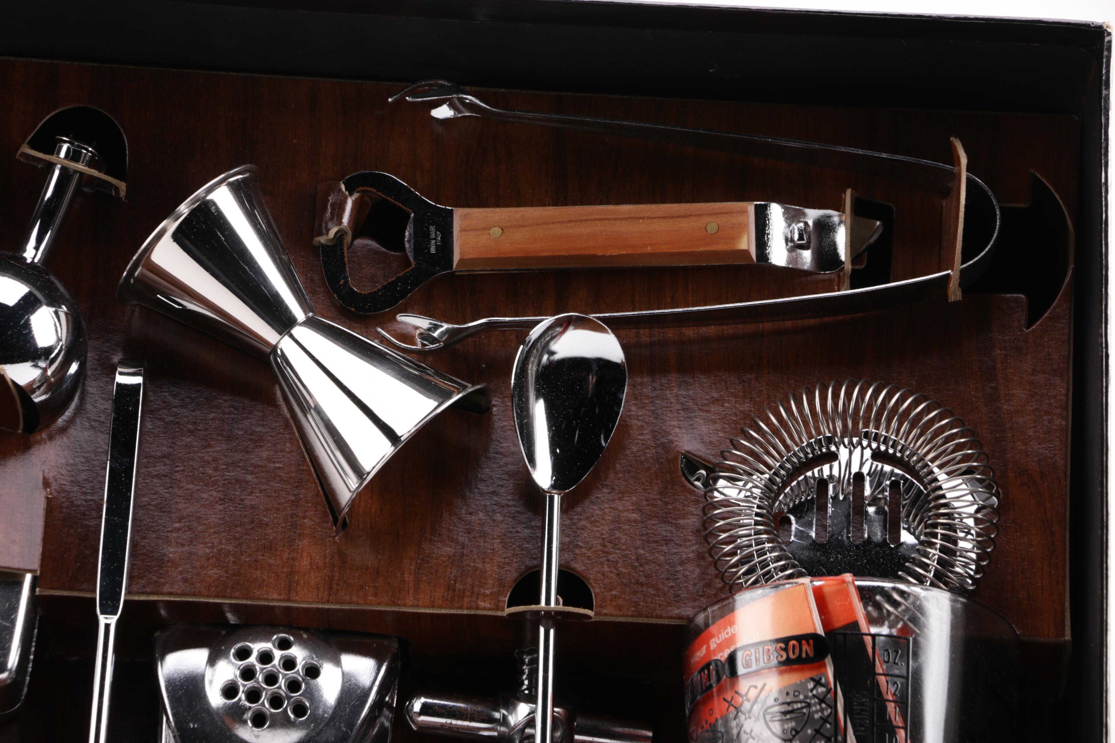 Irvinware Stainless Steel Barware Bar Tool Set | EBTH