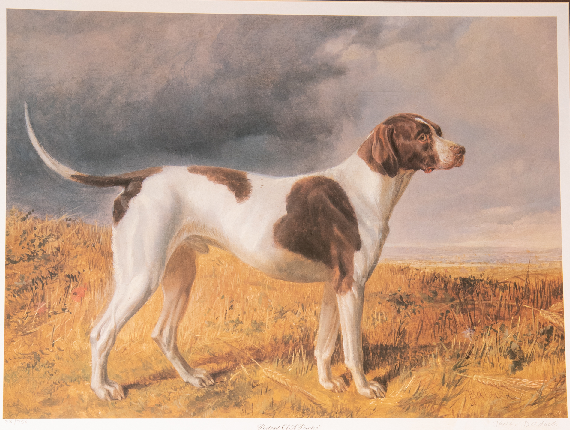 James Baldock Signed Limited Edition Offset Lithograph "Portrait of a ...