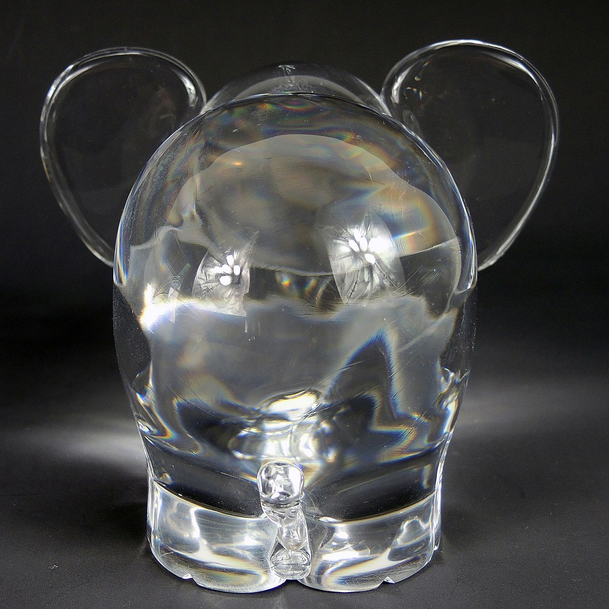 1940s Steuben Glass Elephant Figure Ebth