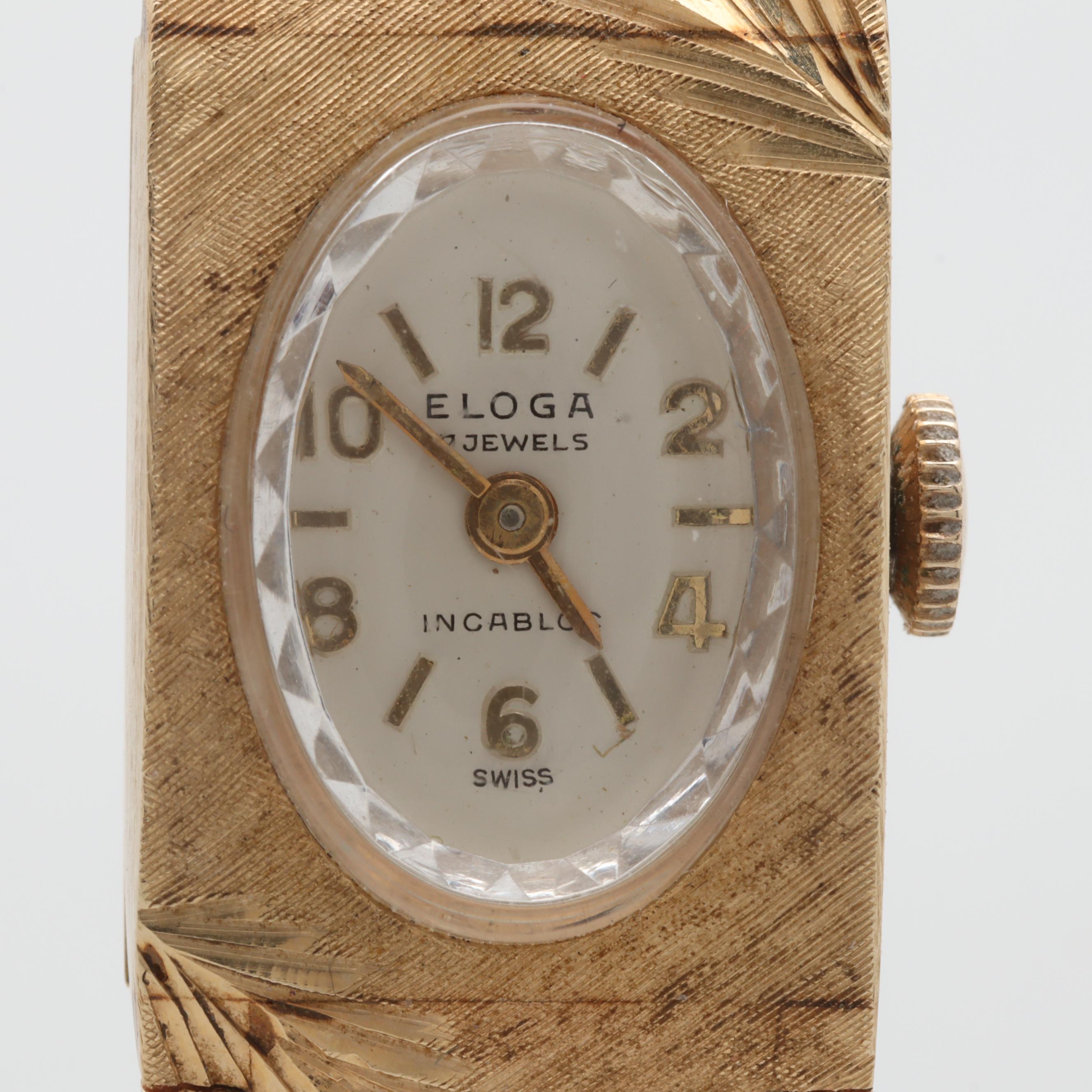 Eloga 14K Yellow Gold Wristwatch | EBTH