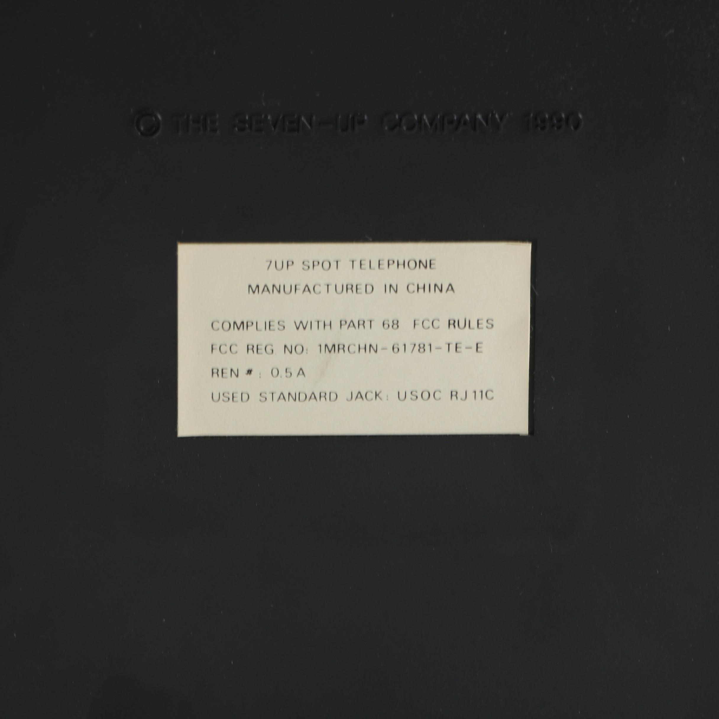 1990 7-UP Spot Telephone | EBTH