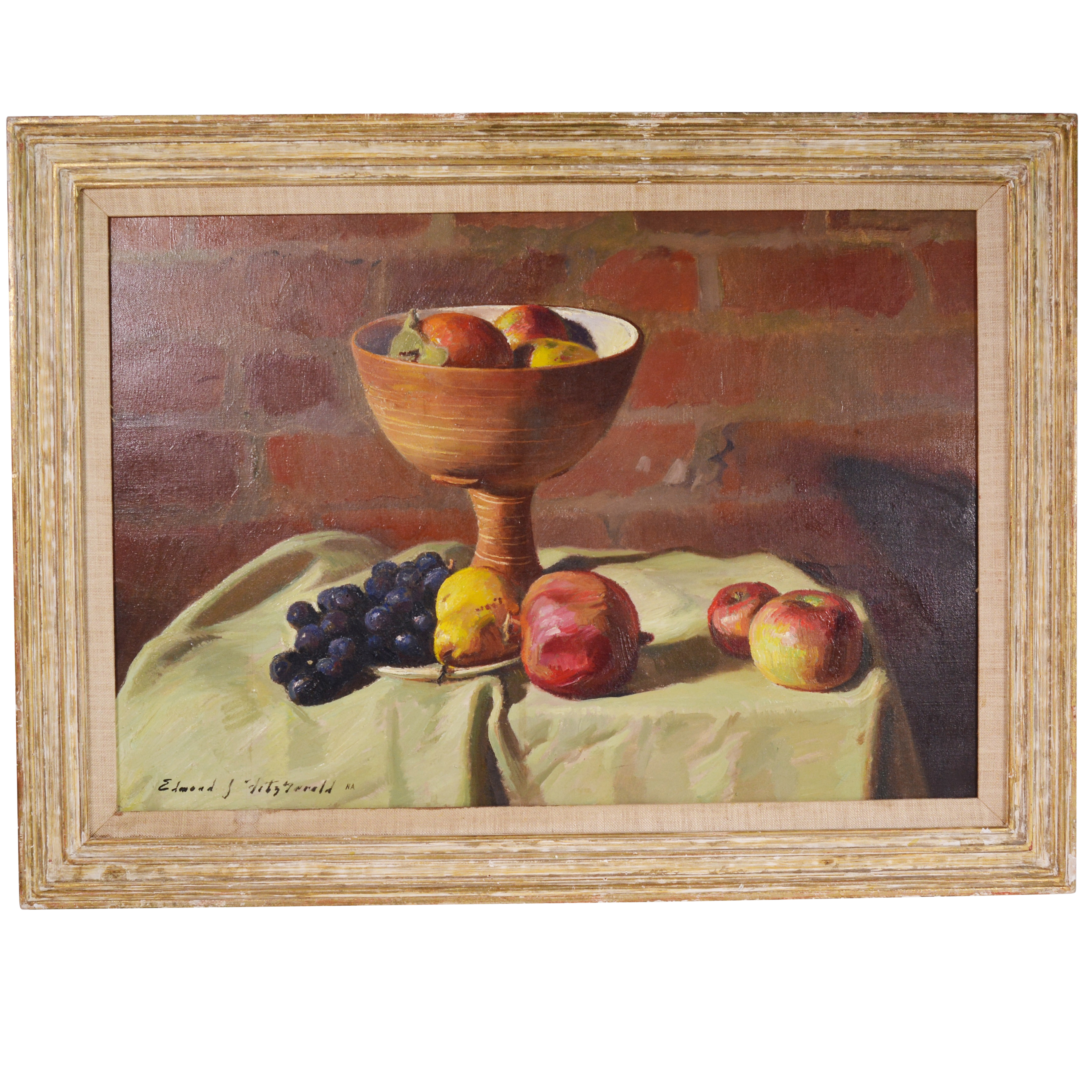 Edmond J. Fitzgerald Oil Painting of Still Life | EBTH