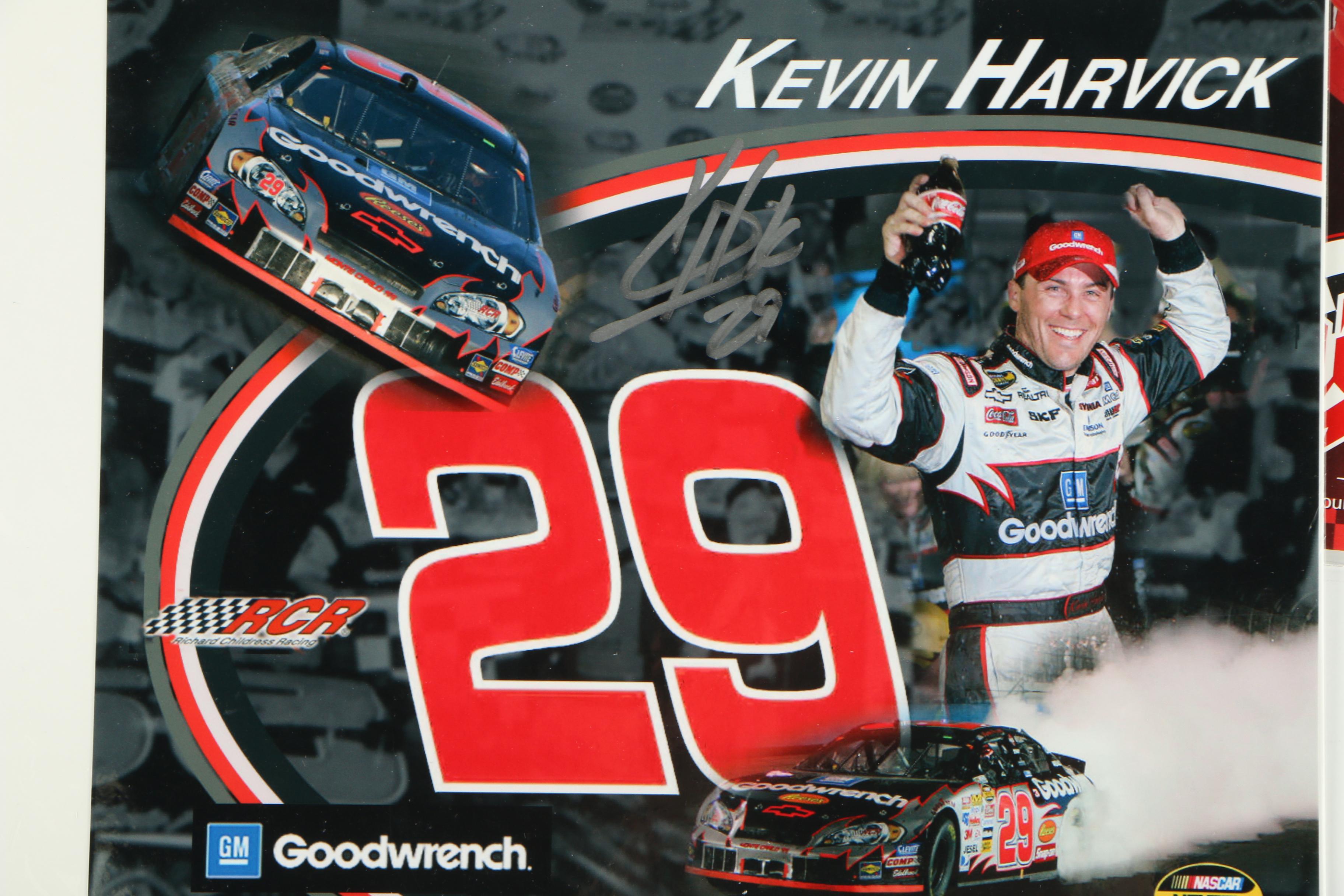 Jeff Gordon, Kevin Harvick and Other NASCAR Driver's Autographs | EBTH