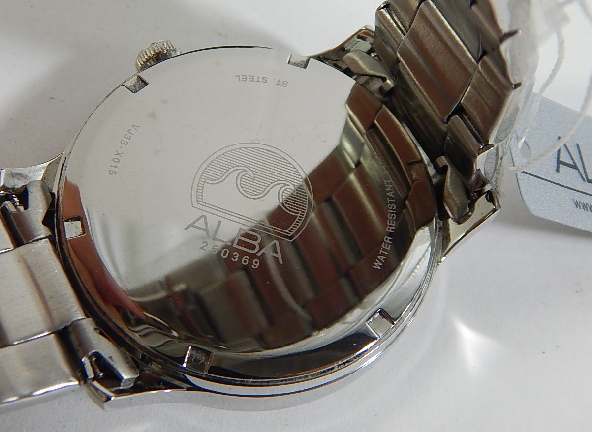 Alba Stainless Steel Wristwatch | EBTH
