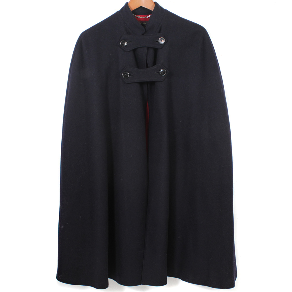 Women's Bruck's WWII Era Navy Blue Wool Nurse Cape | EBTH
