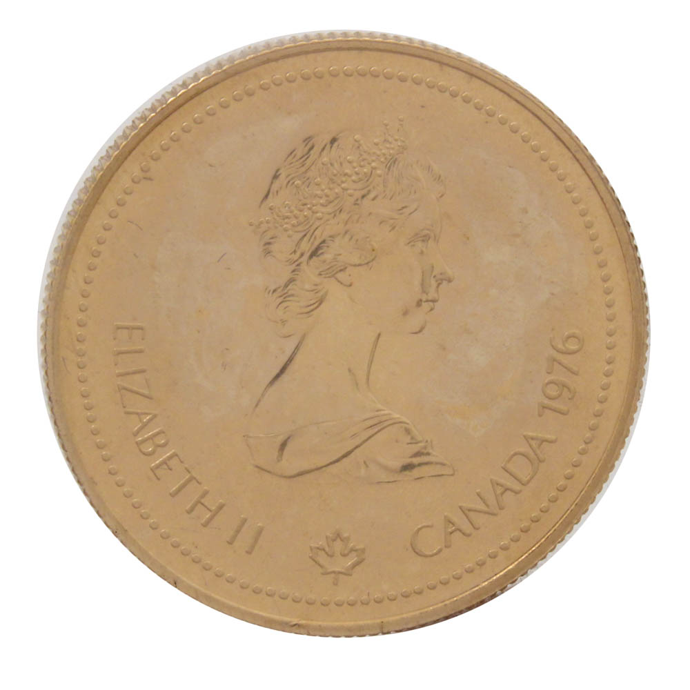 1976 Canadian Olympic $100 Gold Coin | EBTH