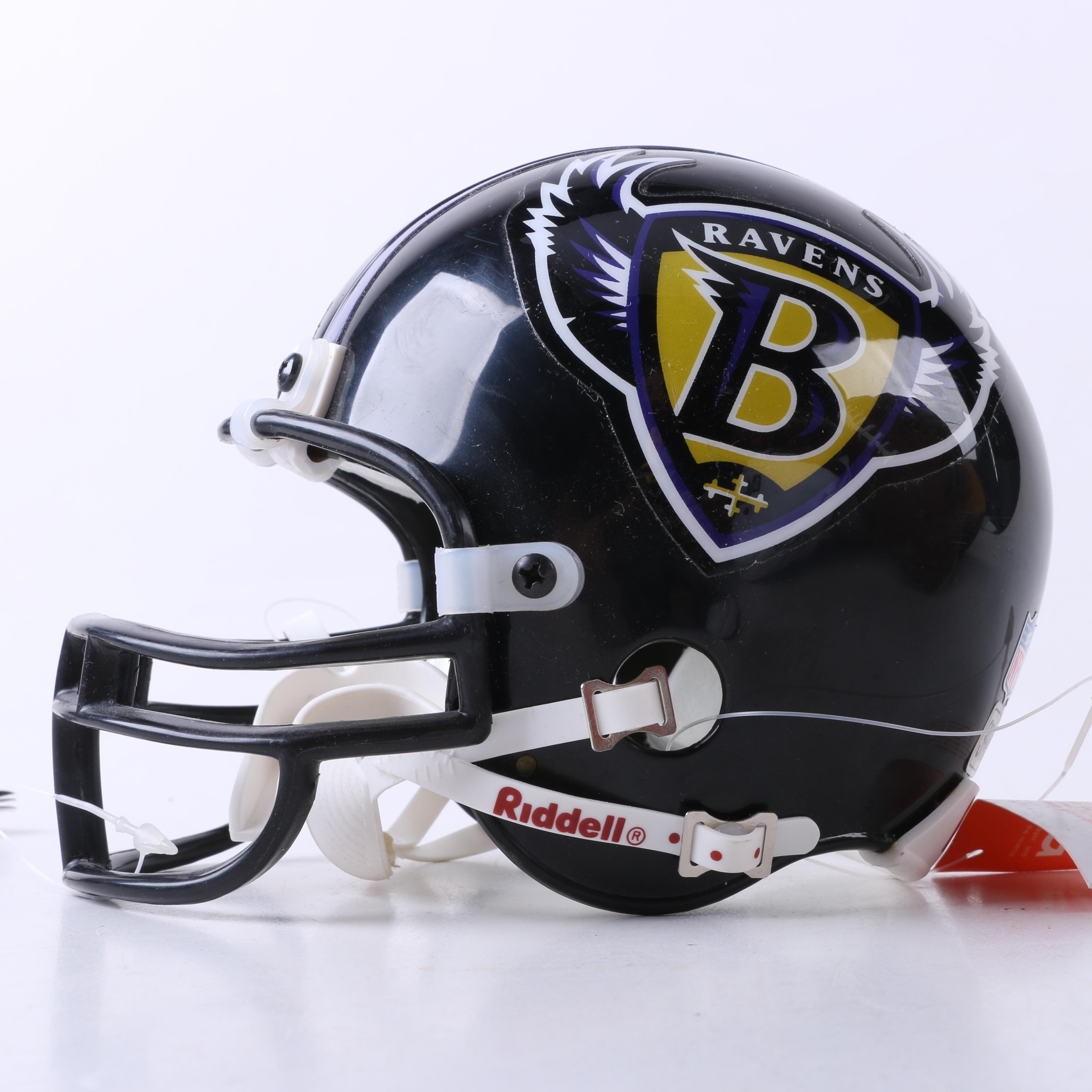 Multi-Autographed Footballs including Justin Tucker and 1996 Ravens ...