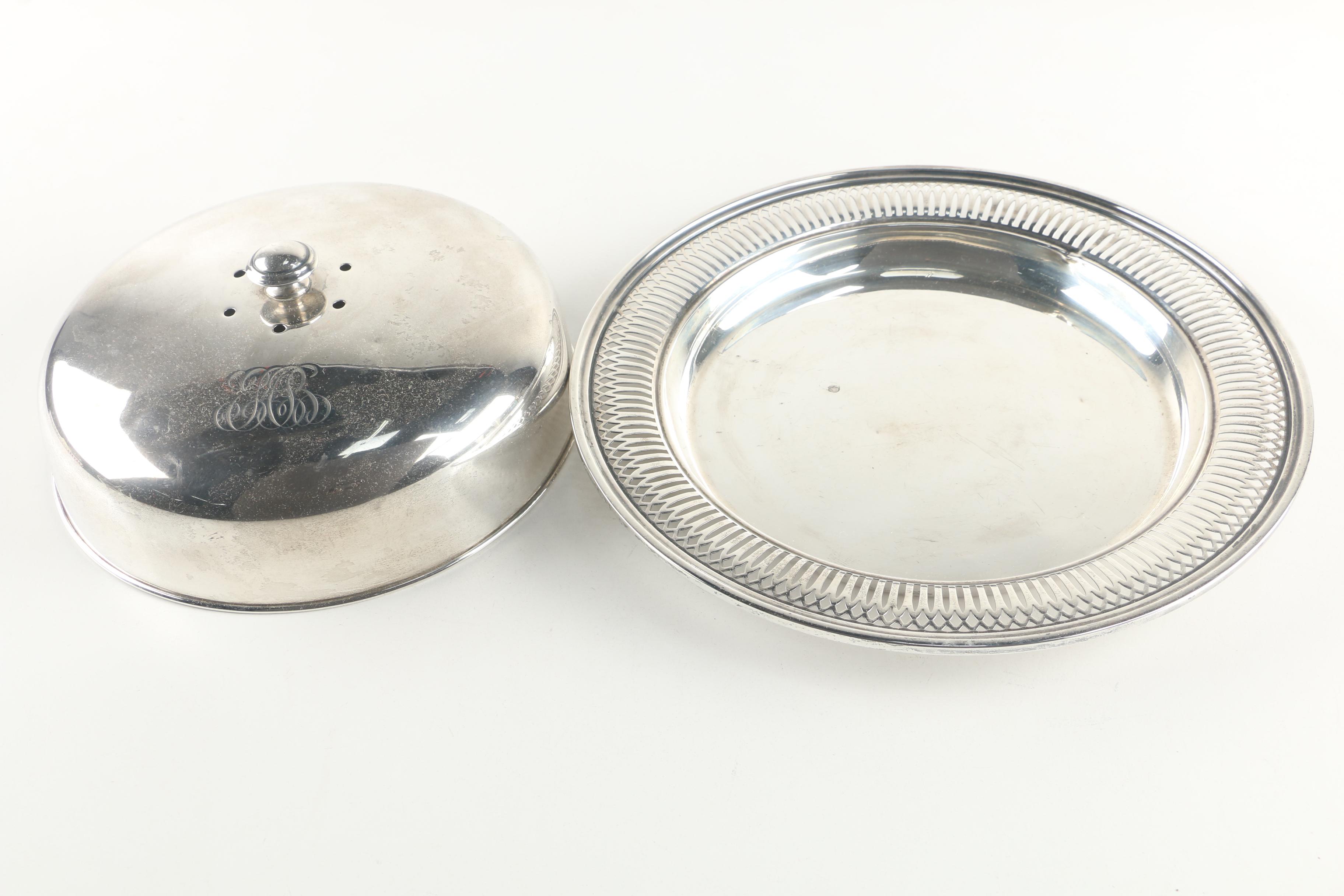 R. Wallace & Sons Sterling Silver Covered Serving Dish | EBTH