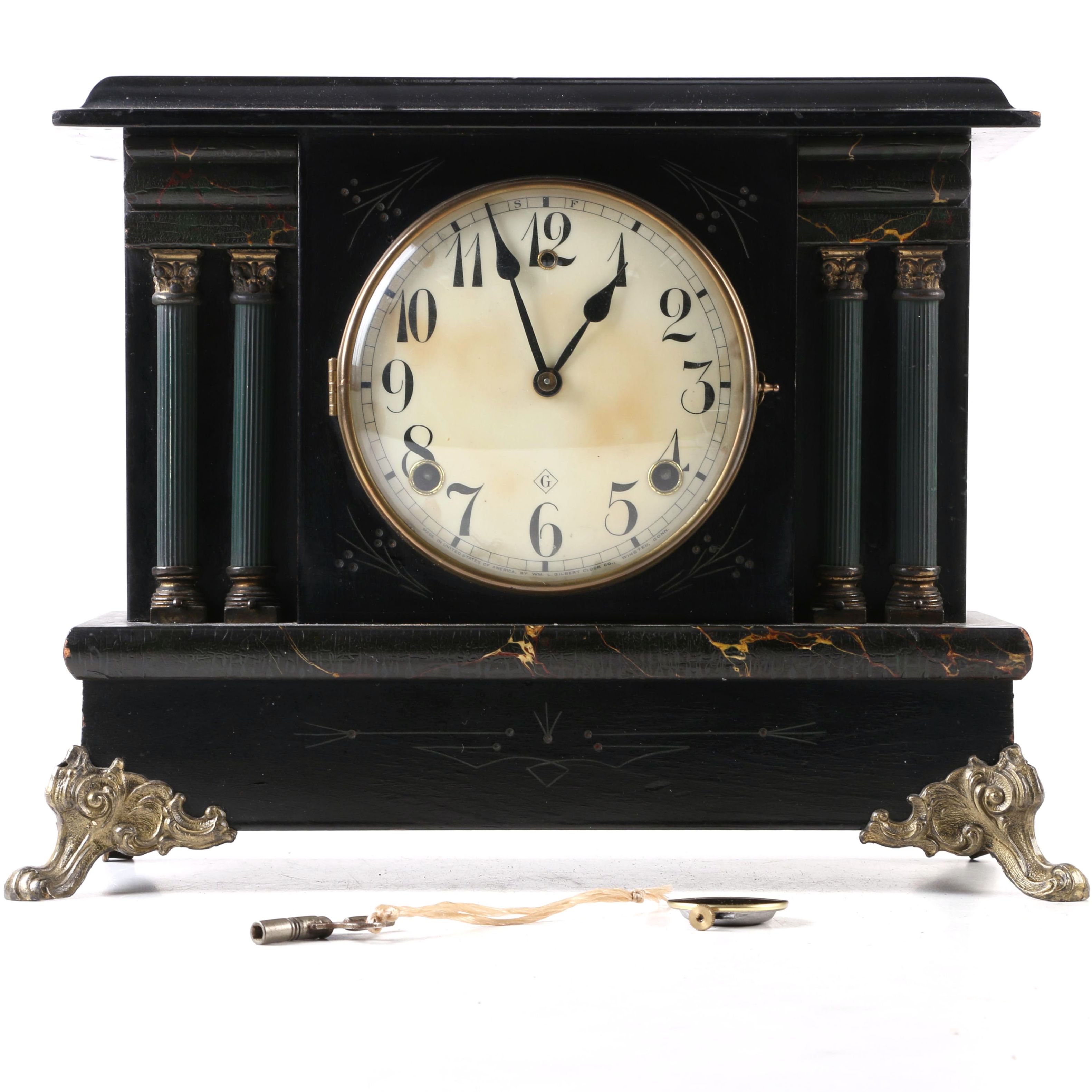 Home & Living Home Décor RESTORED !! Antique Working RARE 1910 GILBERT ...