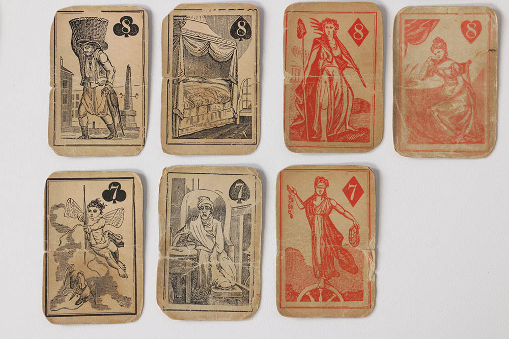 1830s European Woodcut Playing Cards and More | EBTH