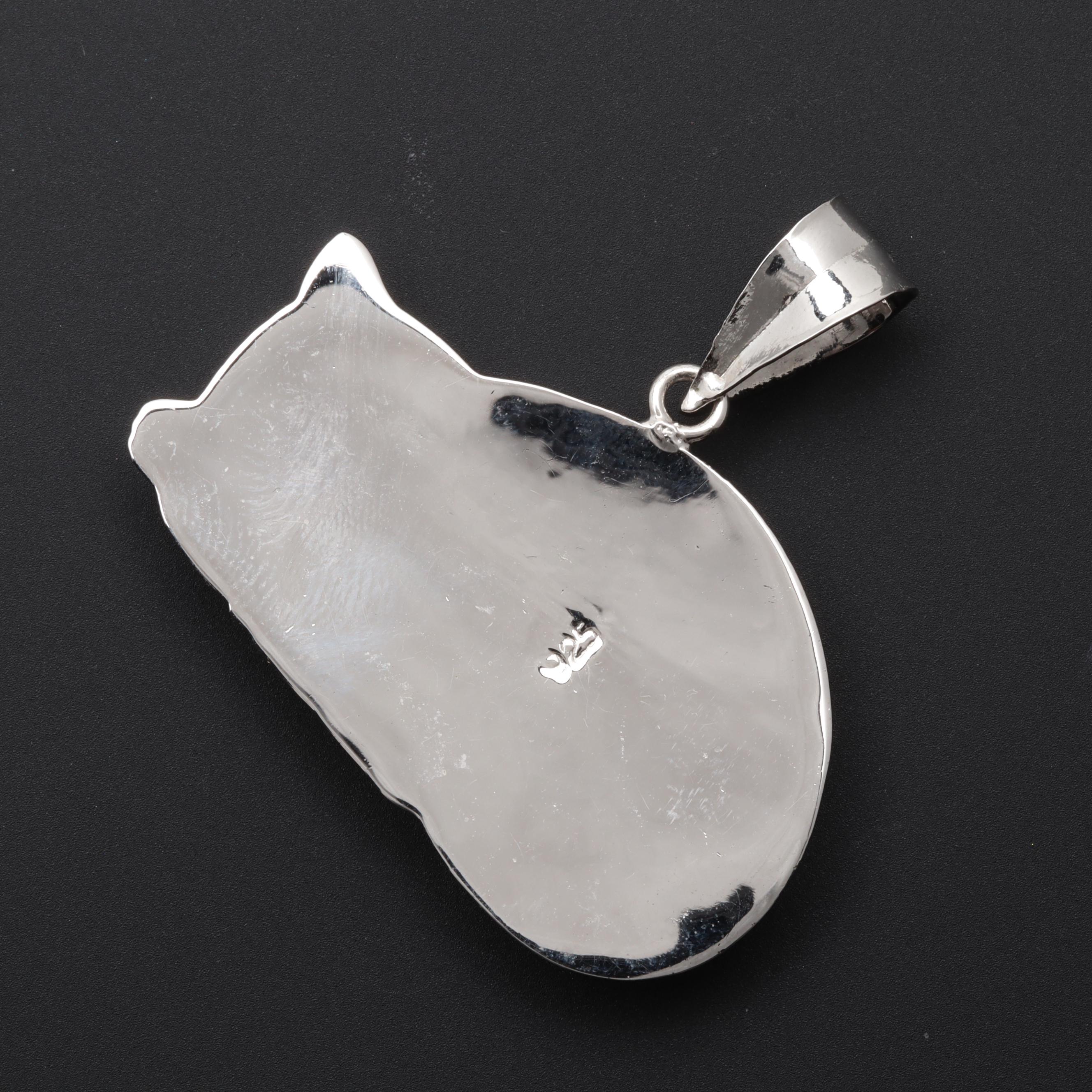 Assorted Sterling Silver and Base Metal Cat Themed Jewelry Including ...