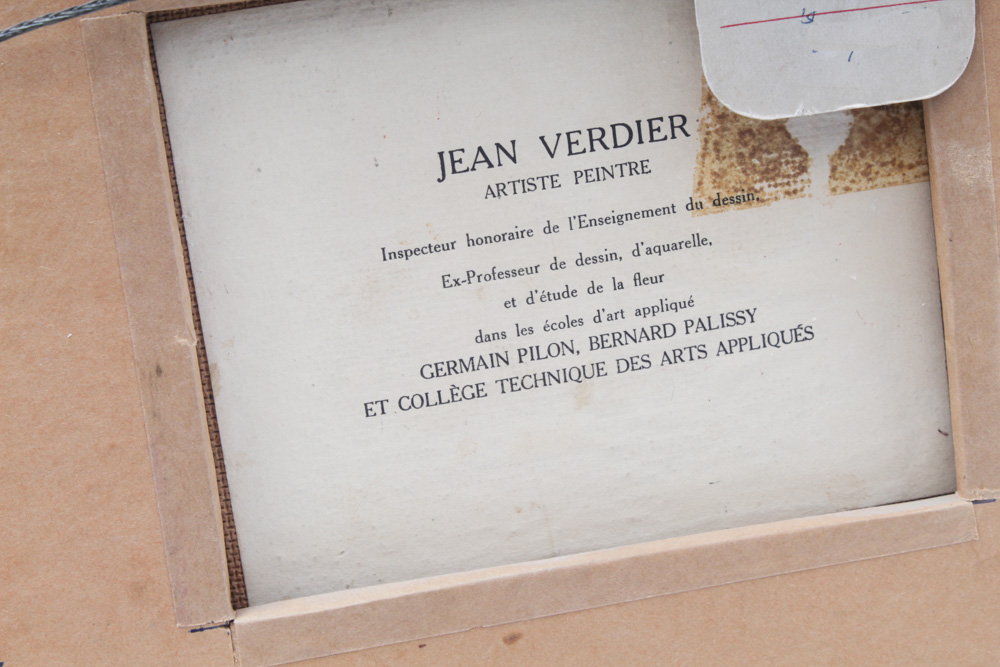 Jean Verdier Still Life Oil Painting | EBTH