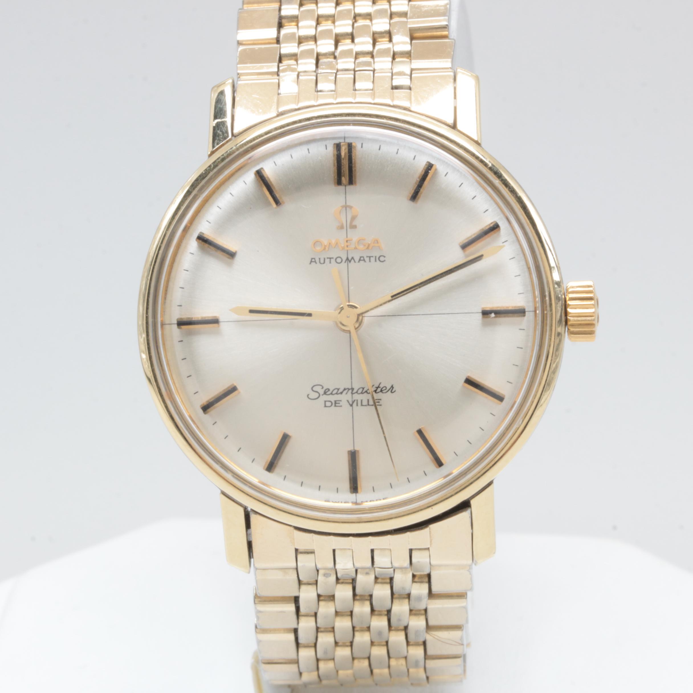 Circa 1960s Omega Seamaster Deville Automatic Wristwatch | EBTH
