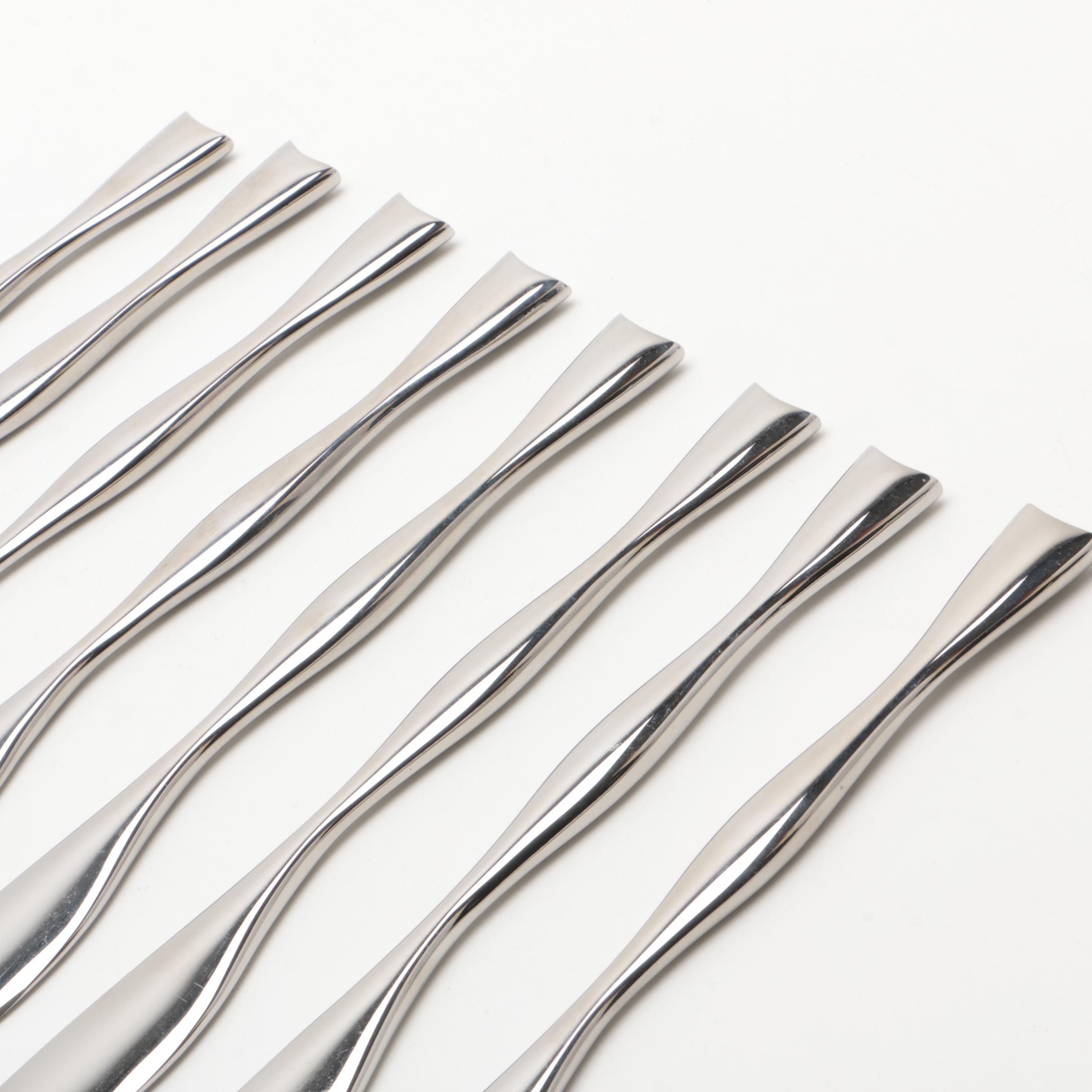 Nambé "Butterfly" Stainless Steel Flatware | EBTH