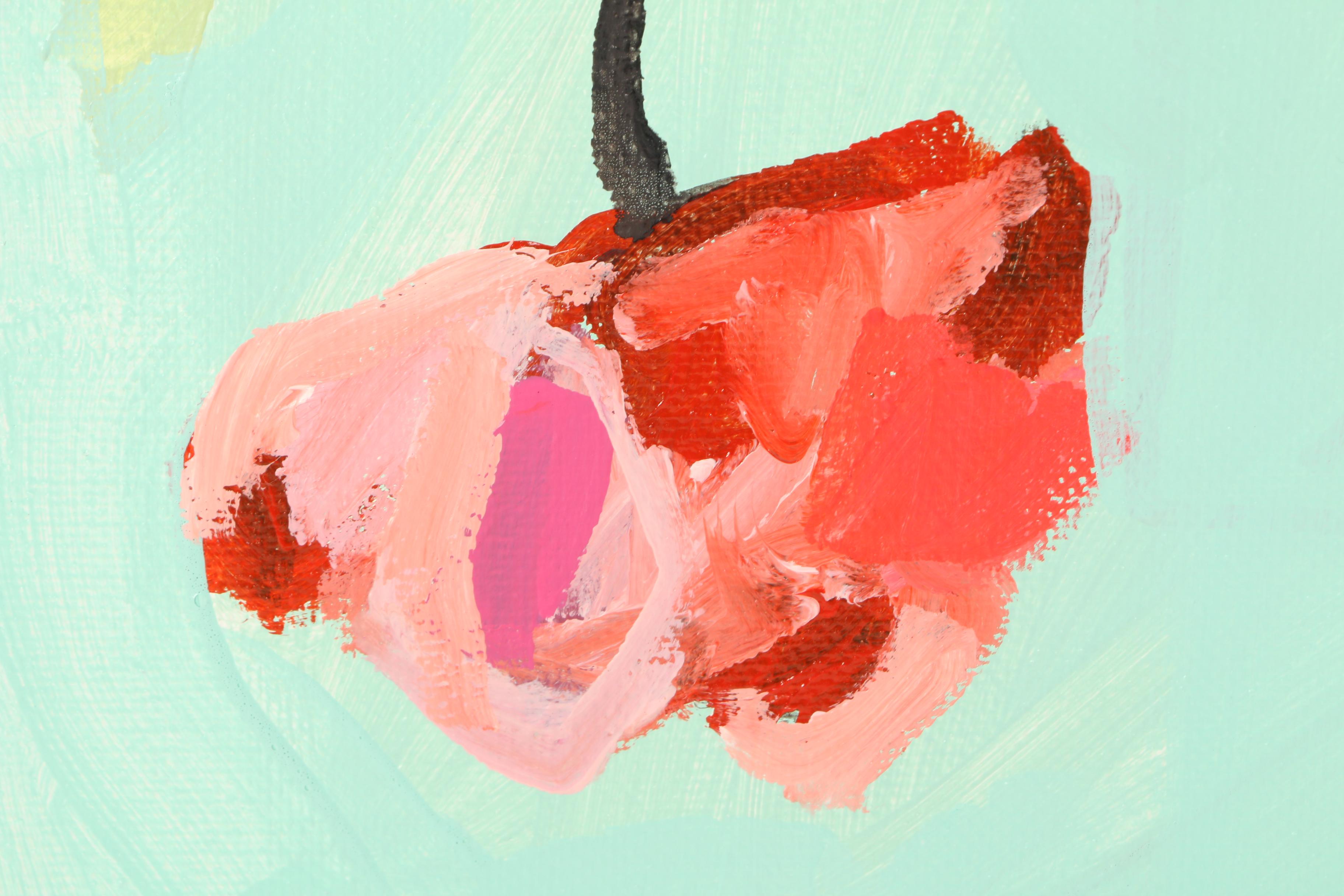 Kait Roberts Contemporary Acrylic Painting "In a Blue Moon" | EBTH