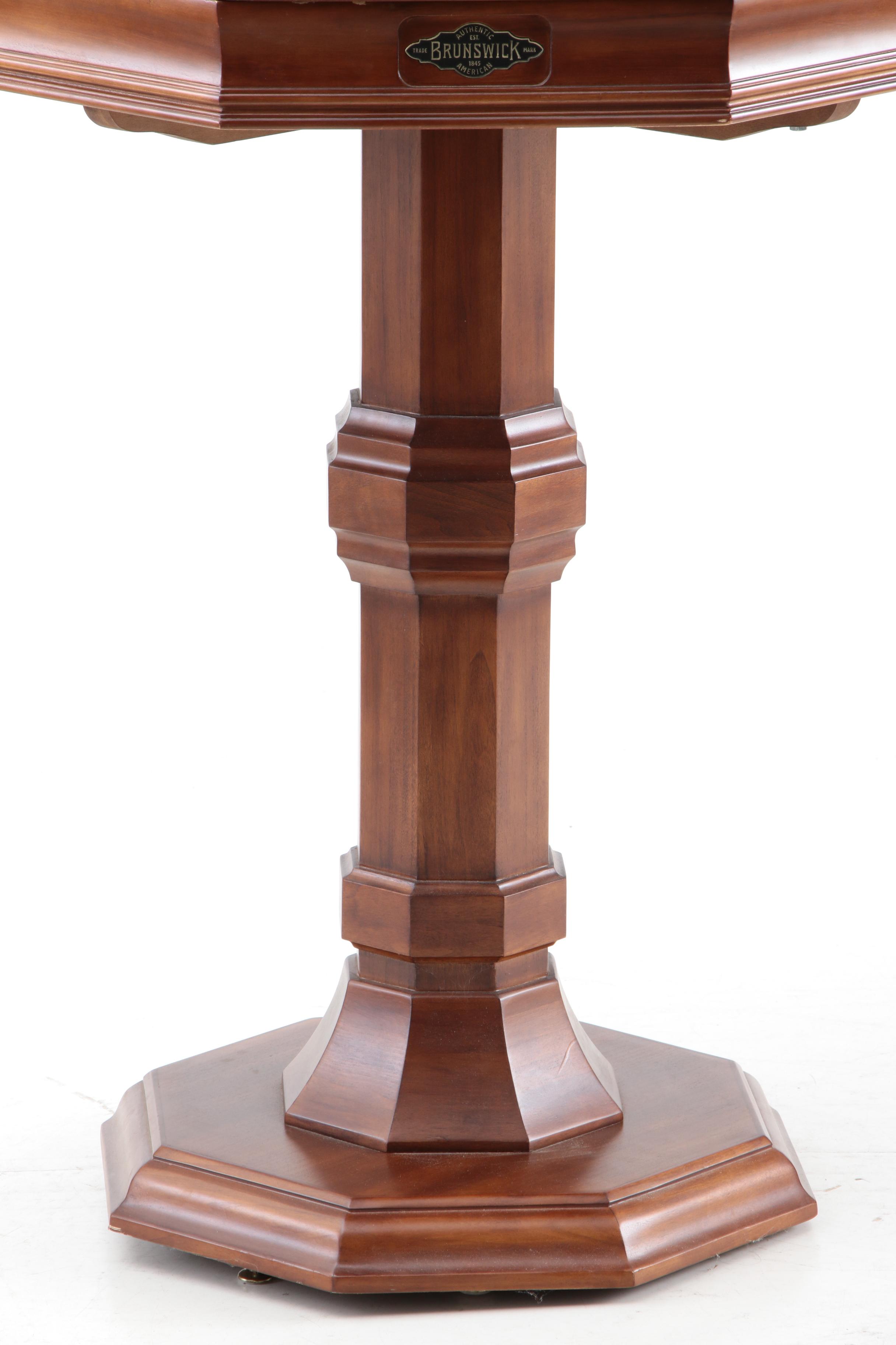 Brunswick Gaming Table and Two Bar Stools | EBTH
