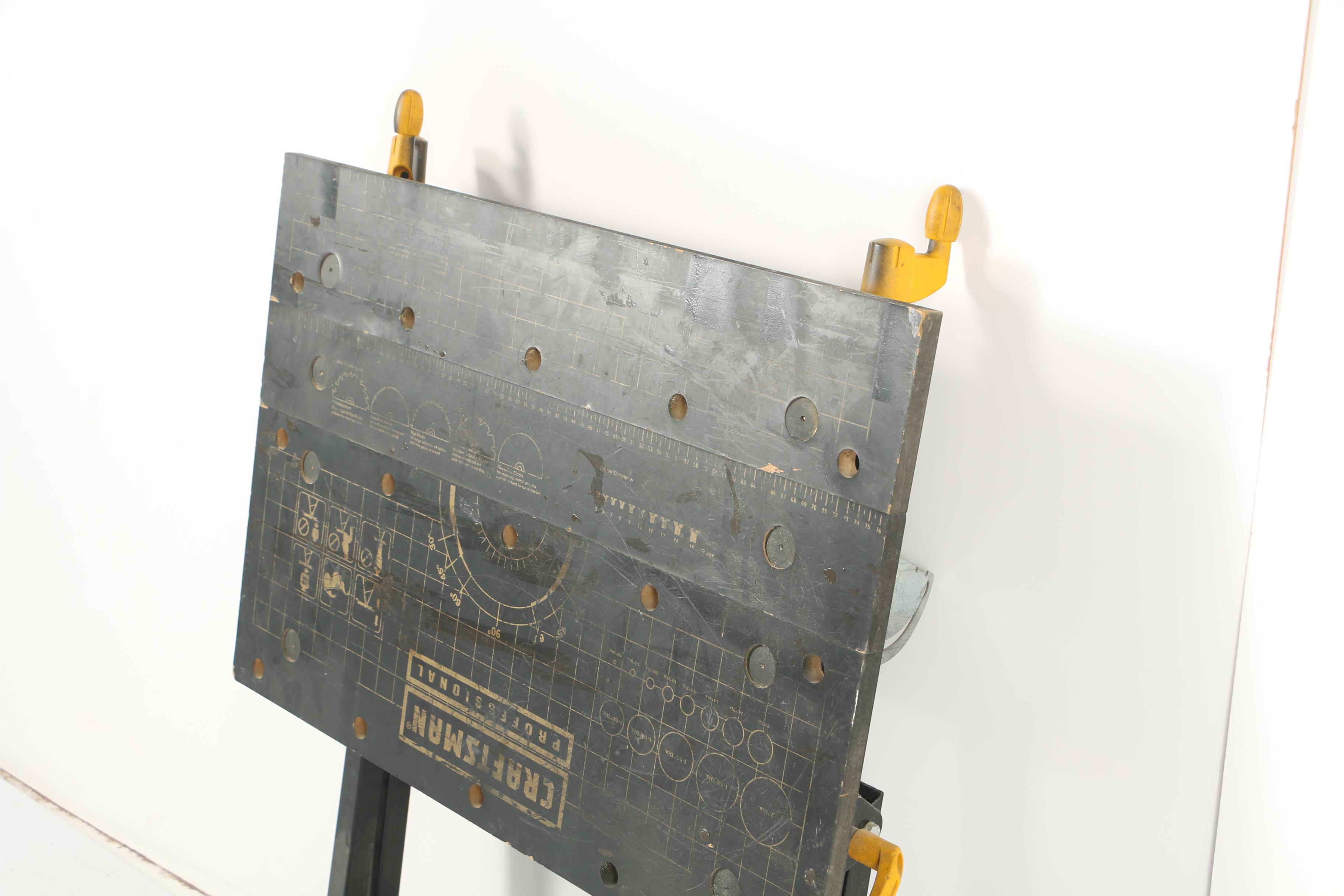 Craftsman Professional Height Adjustable Clamping Table | EBTH