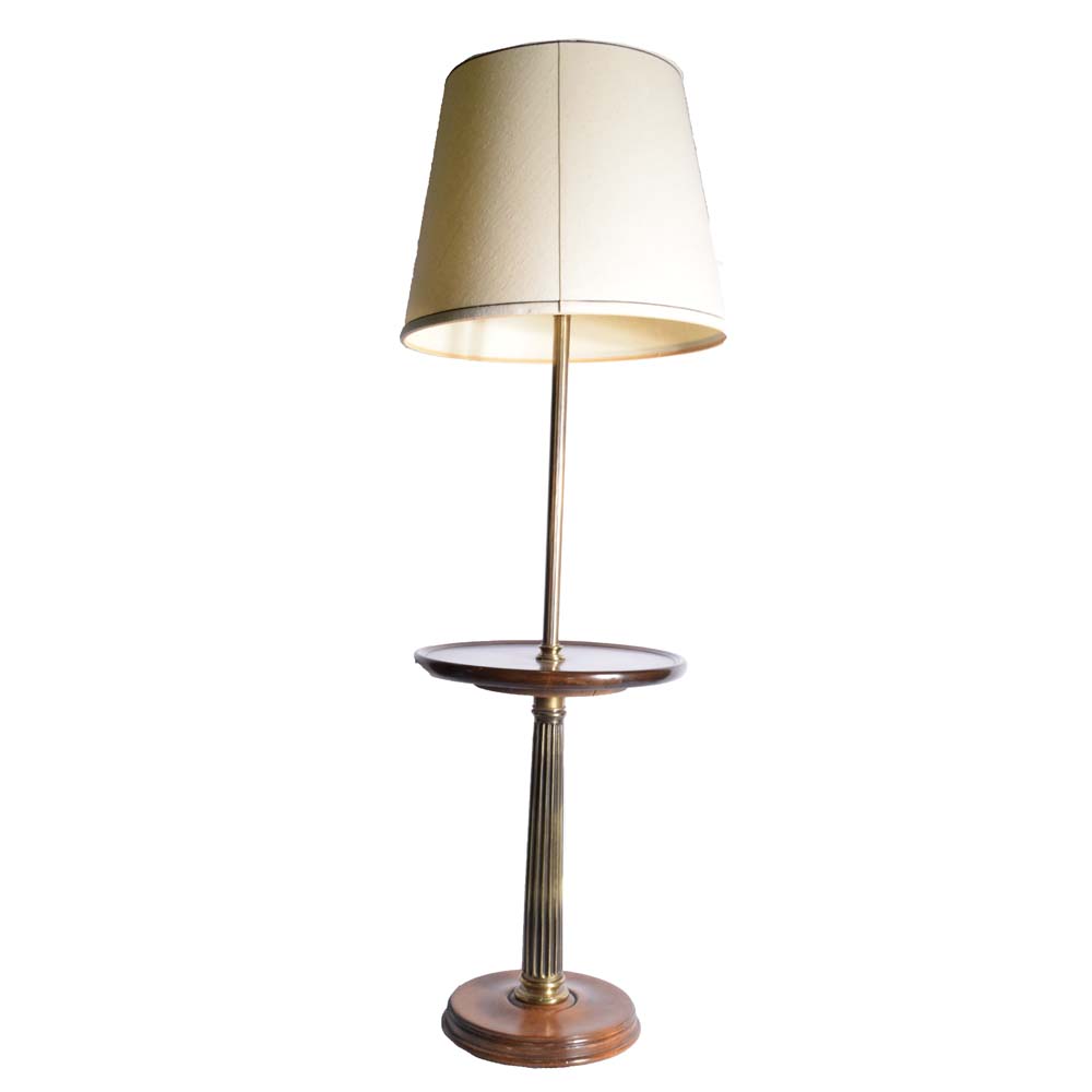 Vintage Frederick Cooper Brass Floor Lamp | EBTH