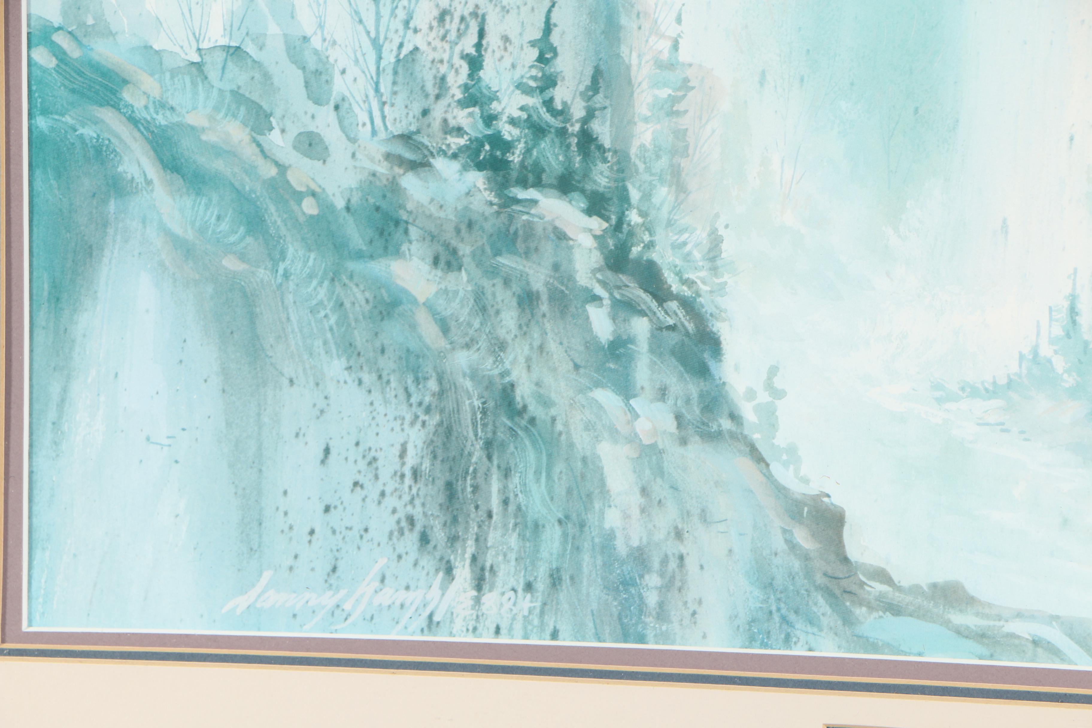 Danny Gamble Offset Lithograph "Breaking Silence" | EBTH