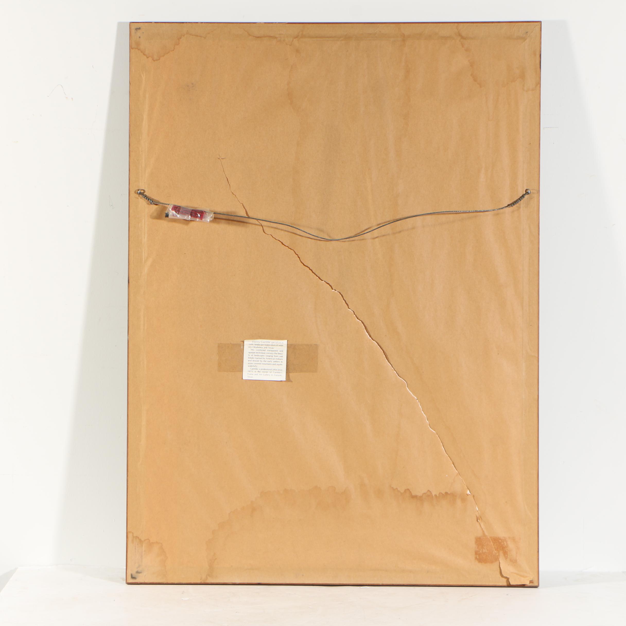 Danny Gamble Offset Lithograph "Breaking Silence" | EBTH