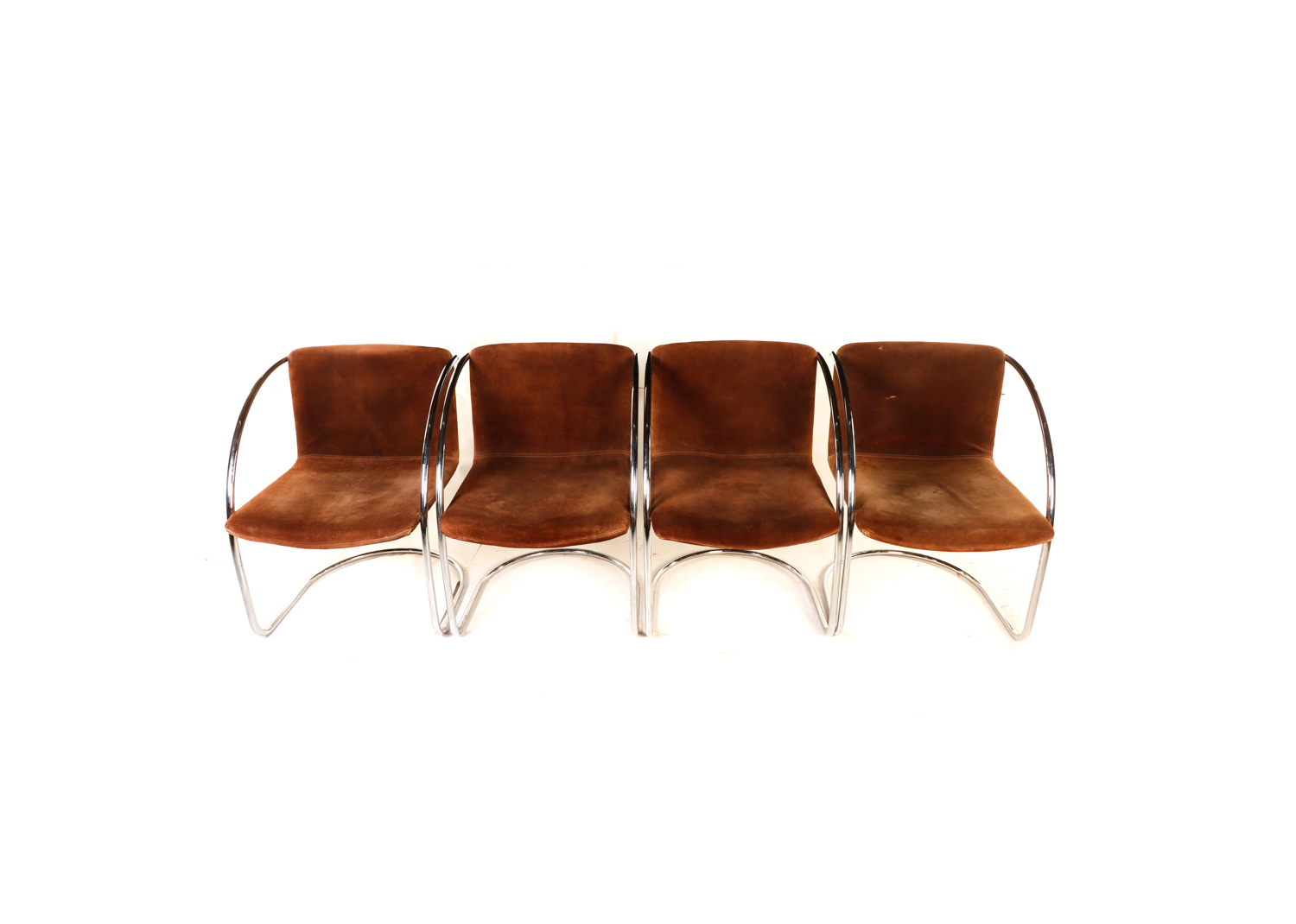 Chromed Cantilever Chairs by Vecta | EBTH