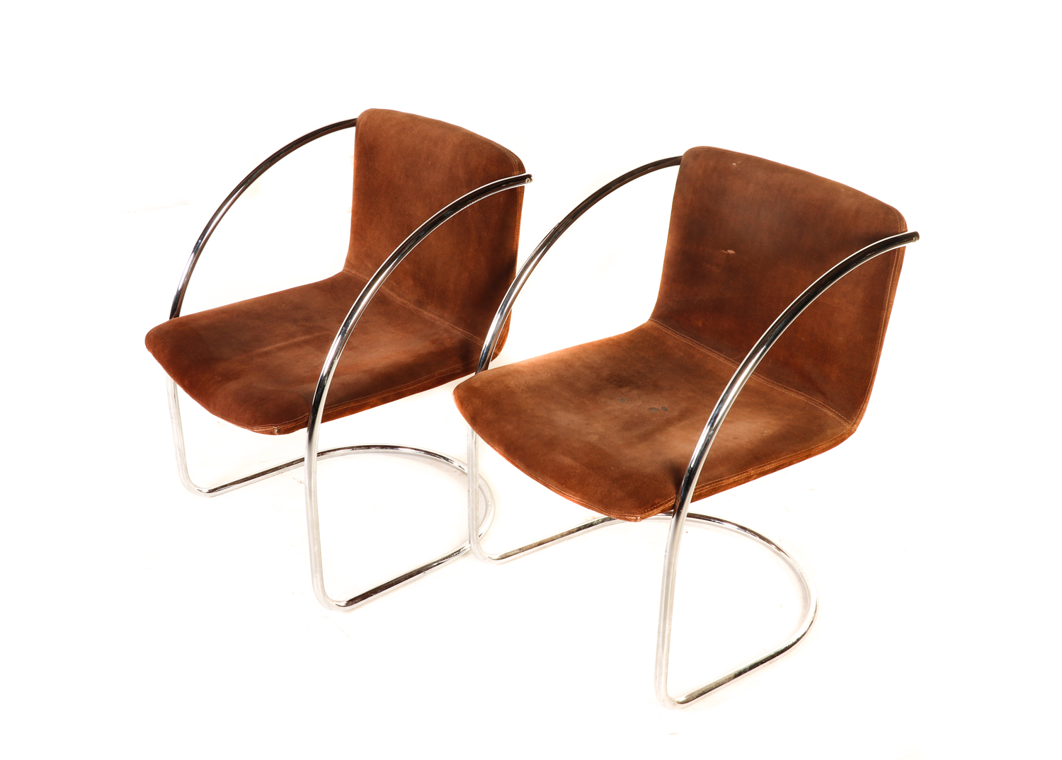 Chromed Cantilever Chairs by Vecta | EBTH