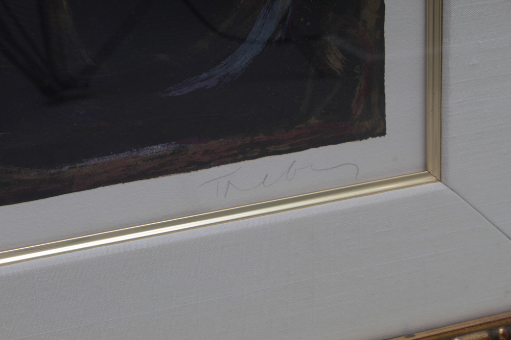 Janet Treby Signed Limited Edition Large Scale Serigraph "Visions of ...