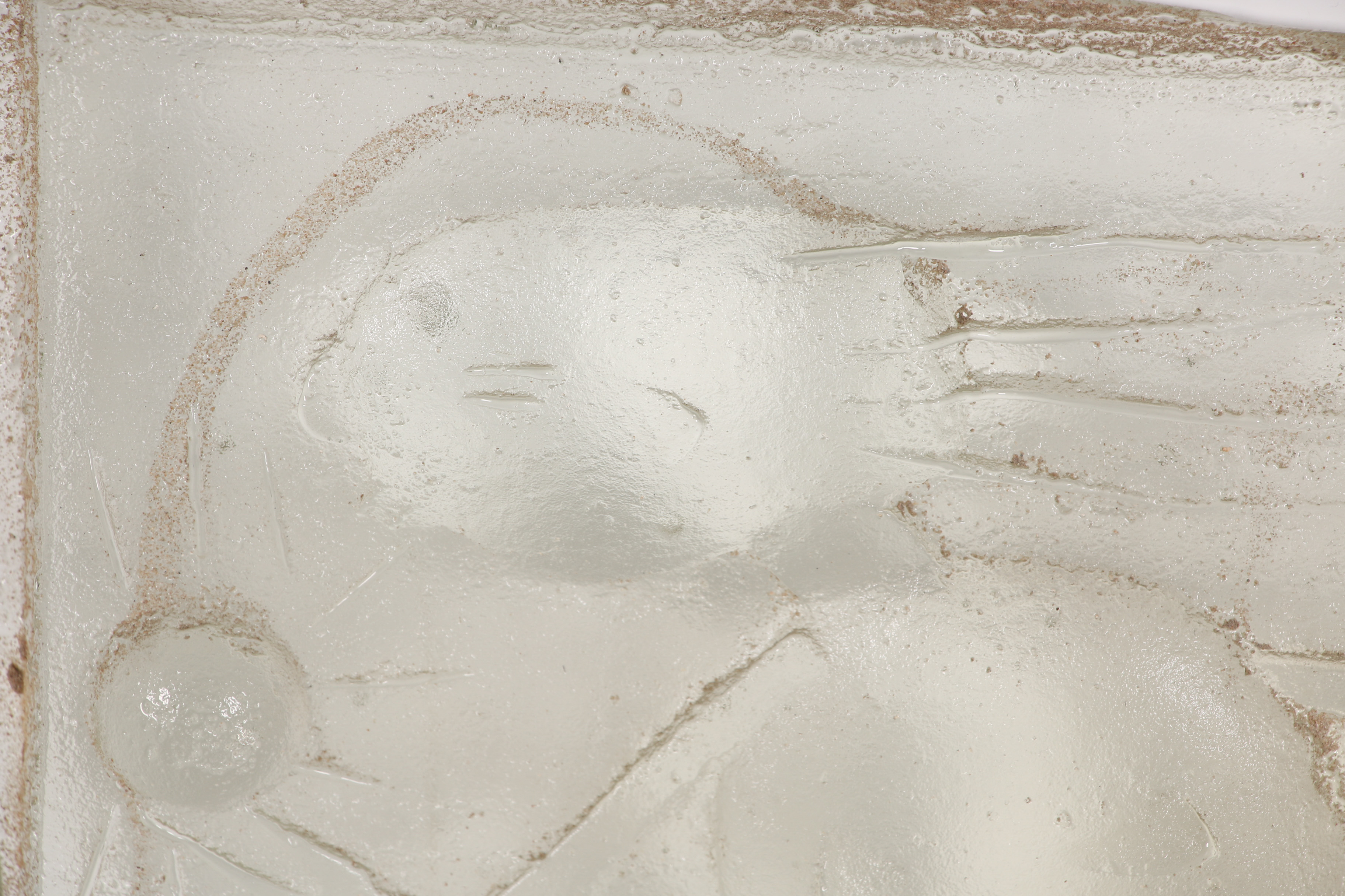 Merle Rosen Cast Glass Relief Sculpture | EBTH