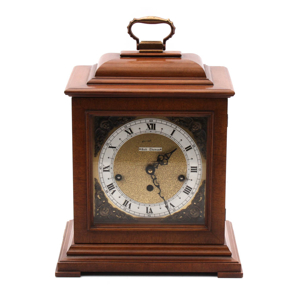 Seth Thomas Wood Carriage Clock | EBTH