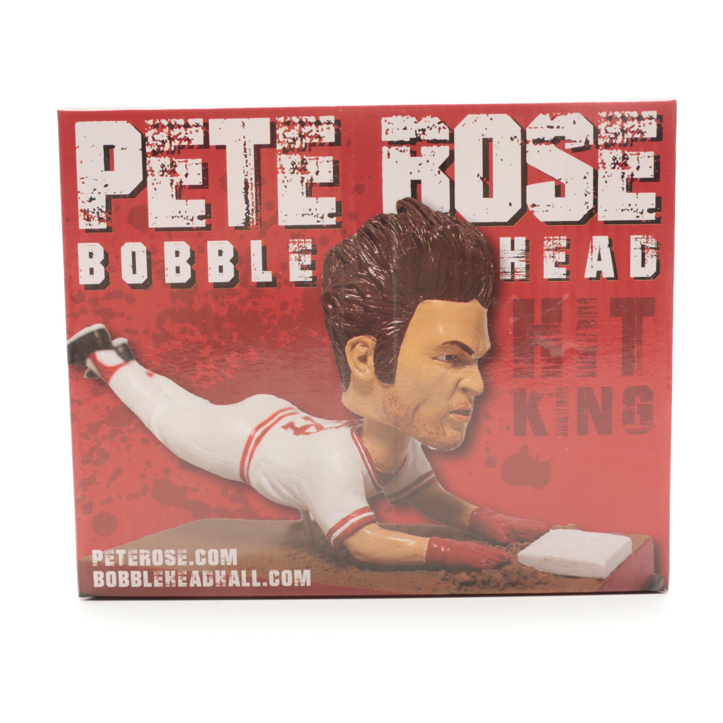 Three Pete Rose Bobblehead Dolls With Original Boxes | EBTH