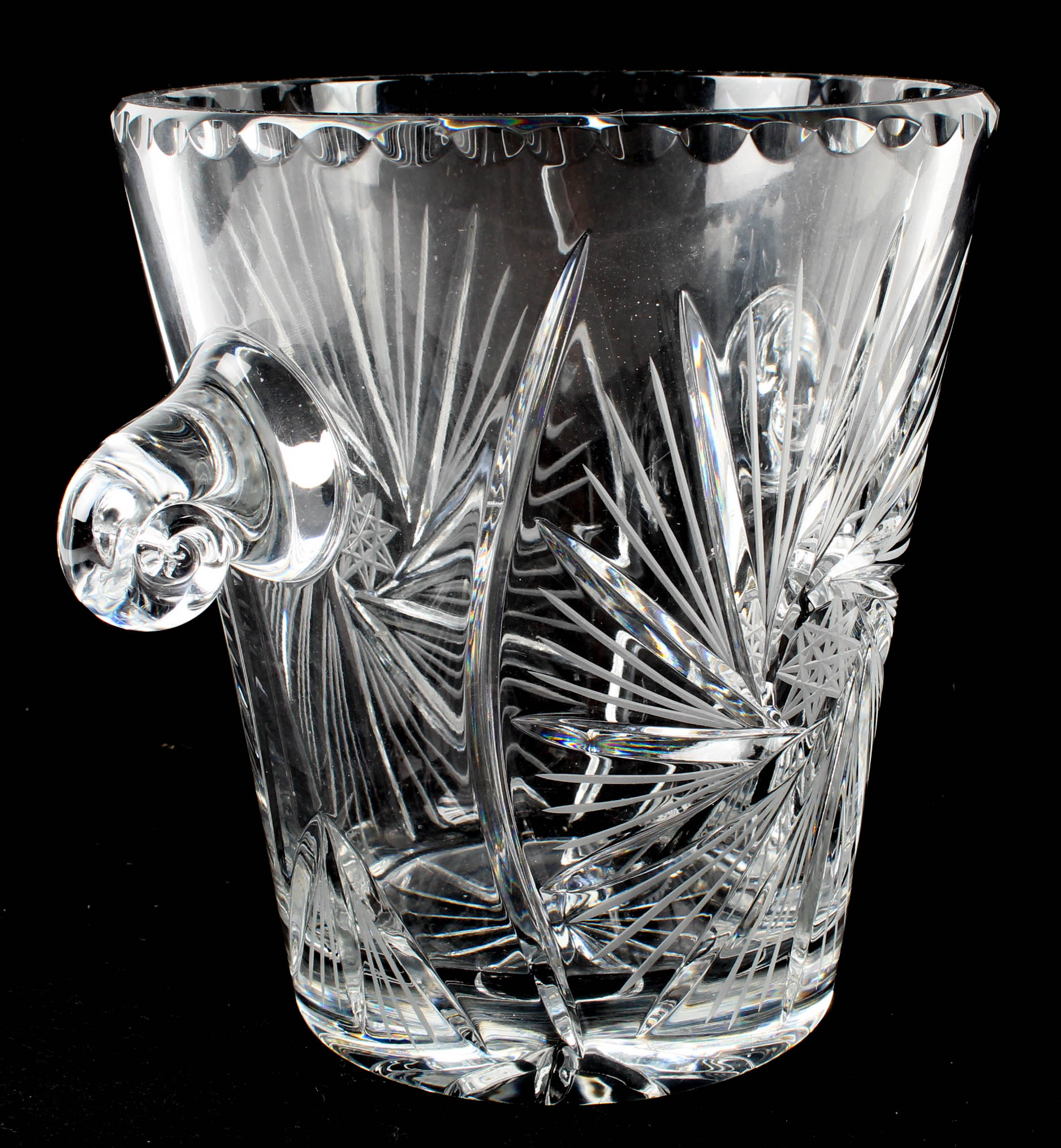 Cut Crystal Wine Bucket | EBTH