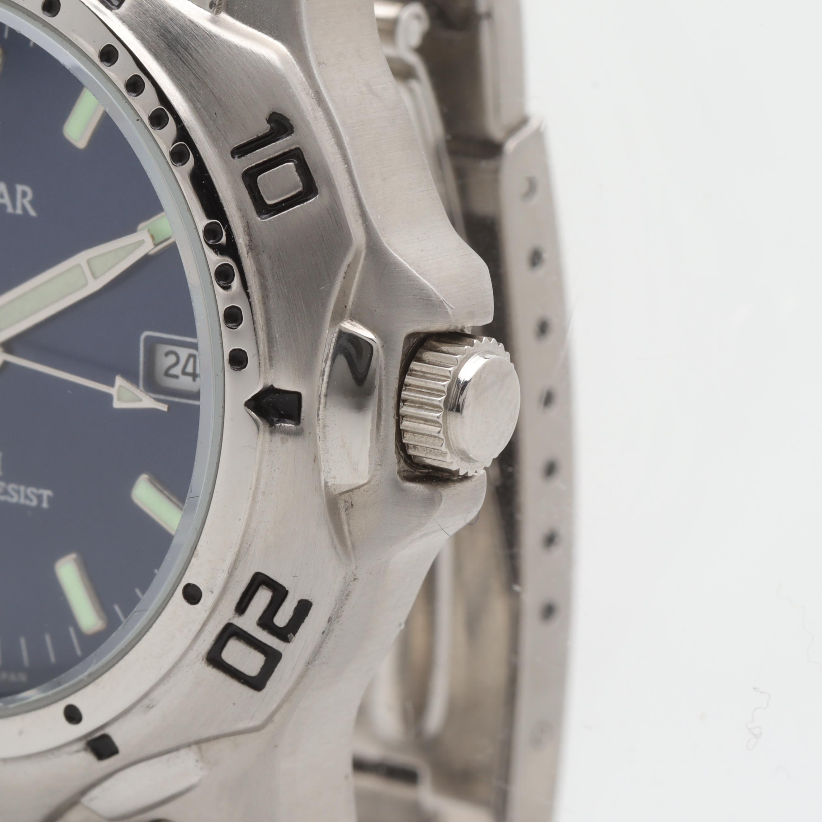 Pulsar 50M Stainless Steel Wristwatch | EBTH