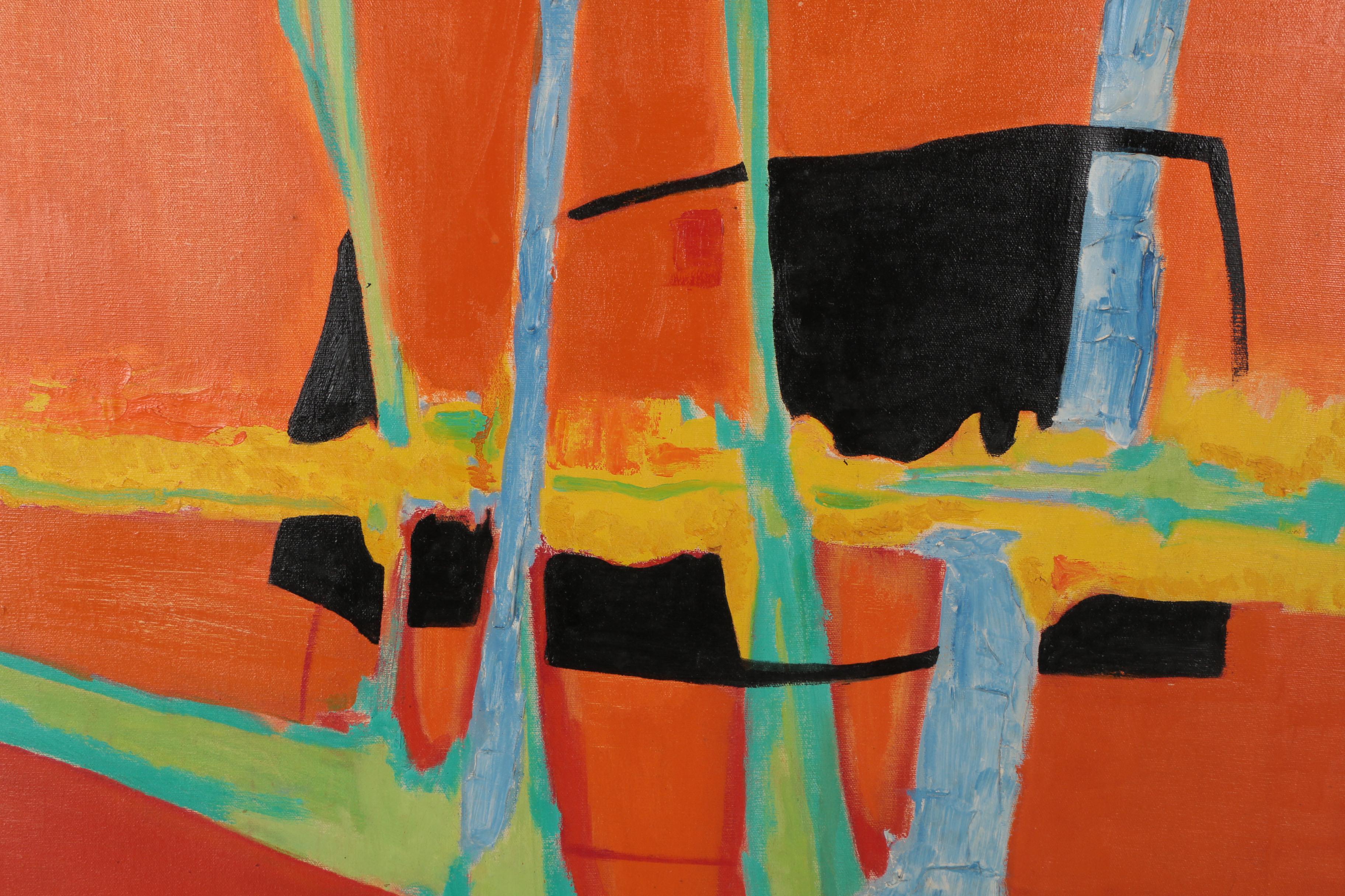 Charlotte Rosenberg Oil Painting "Hot Sun" | EBTH