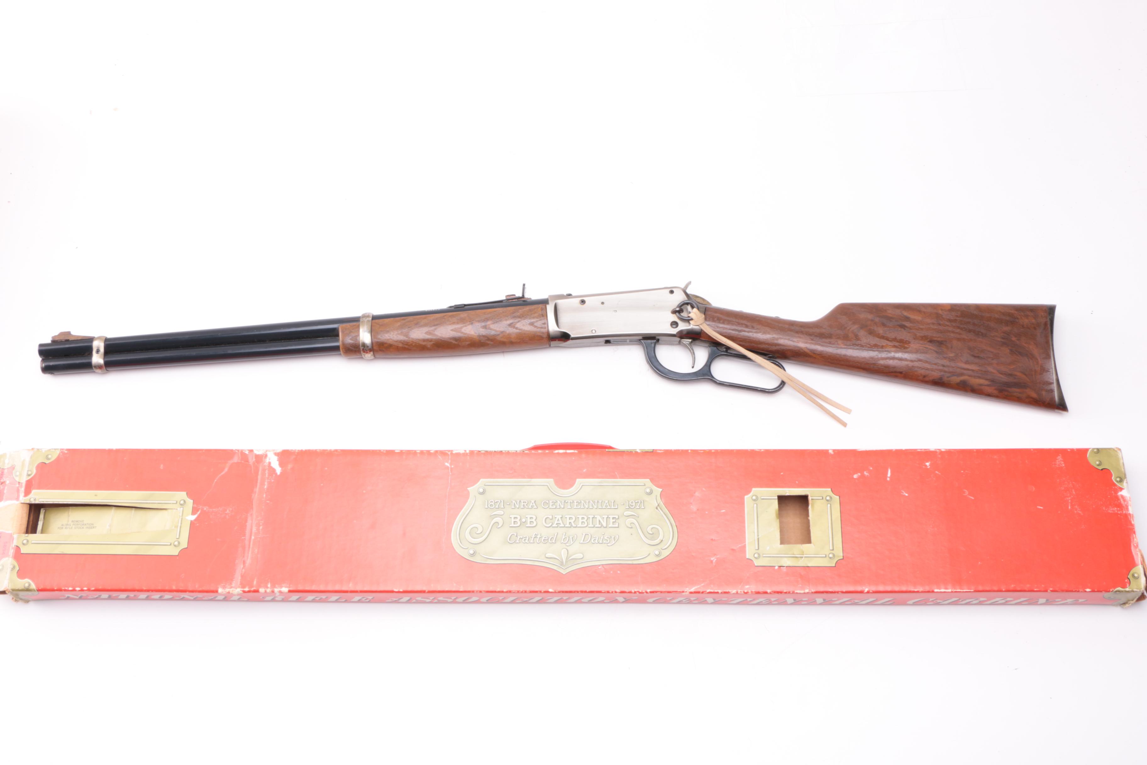 1971 Daisy NRA Centennial Commemorative BB Gun in Original Box | EBTH