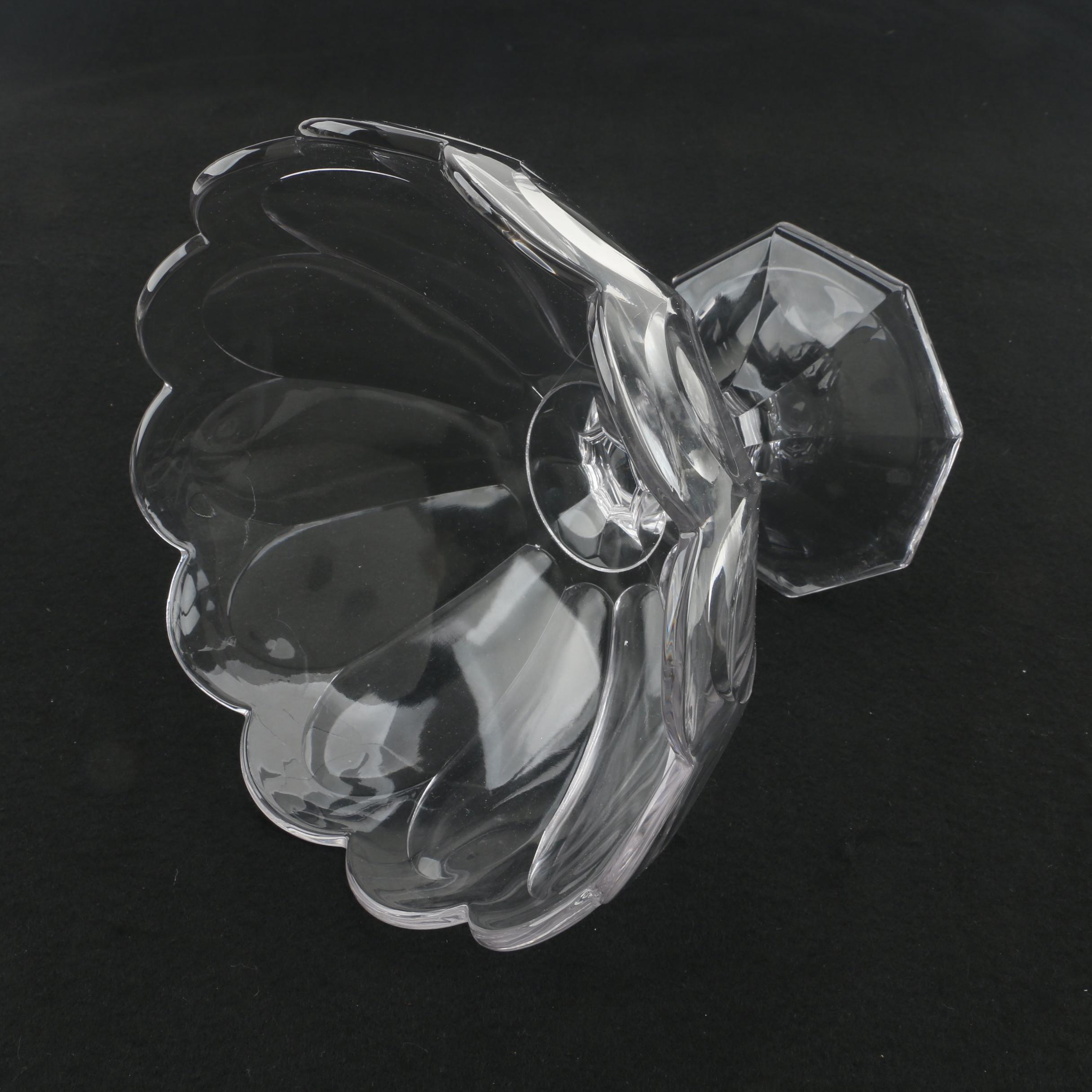 Vintage Heisey "Colonial Clear" Glass Compote | EBTH