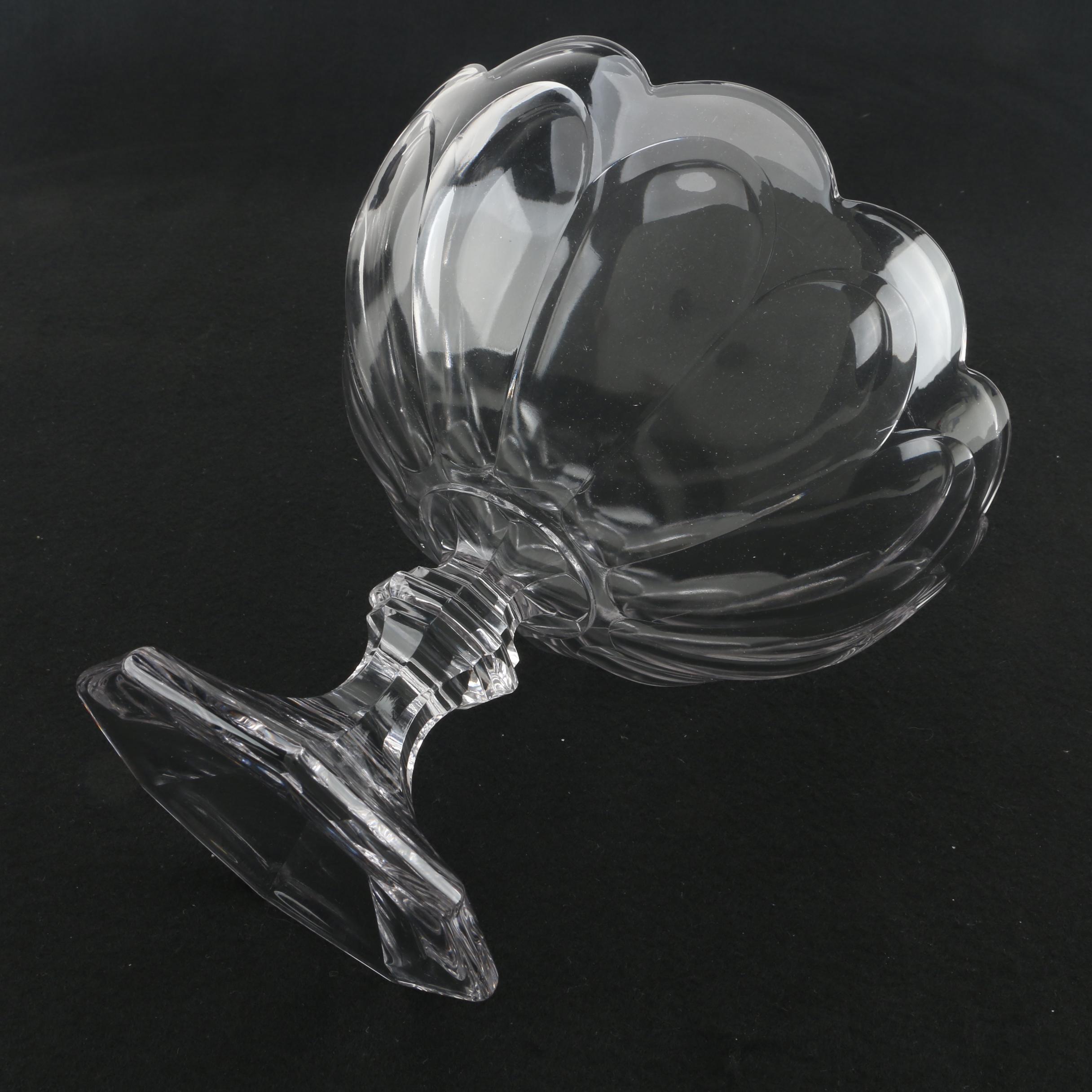 Vintage Heisey "Colonial Clear" Glass Compote | EBTH